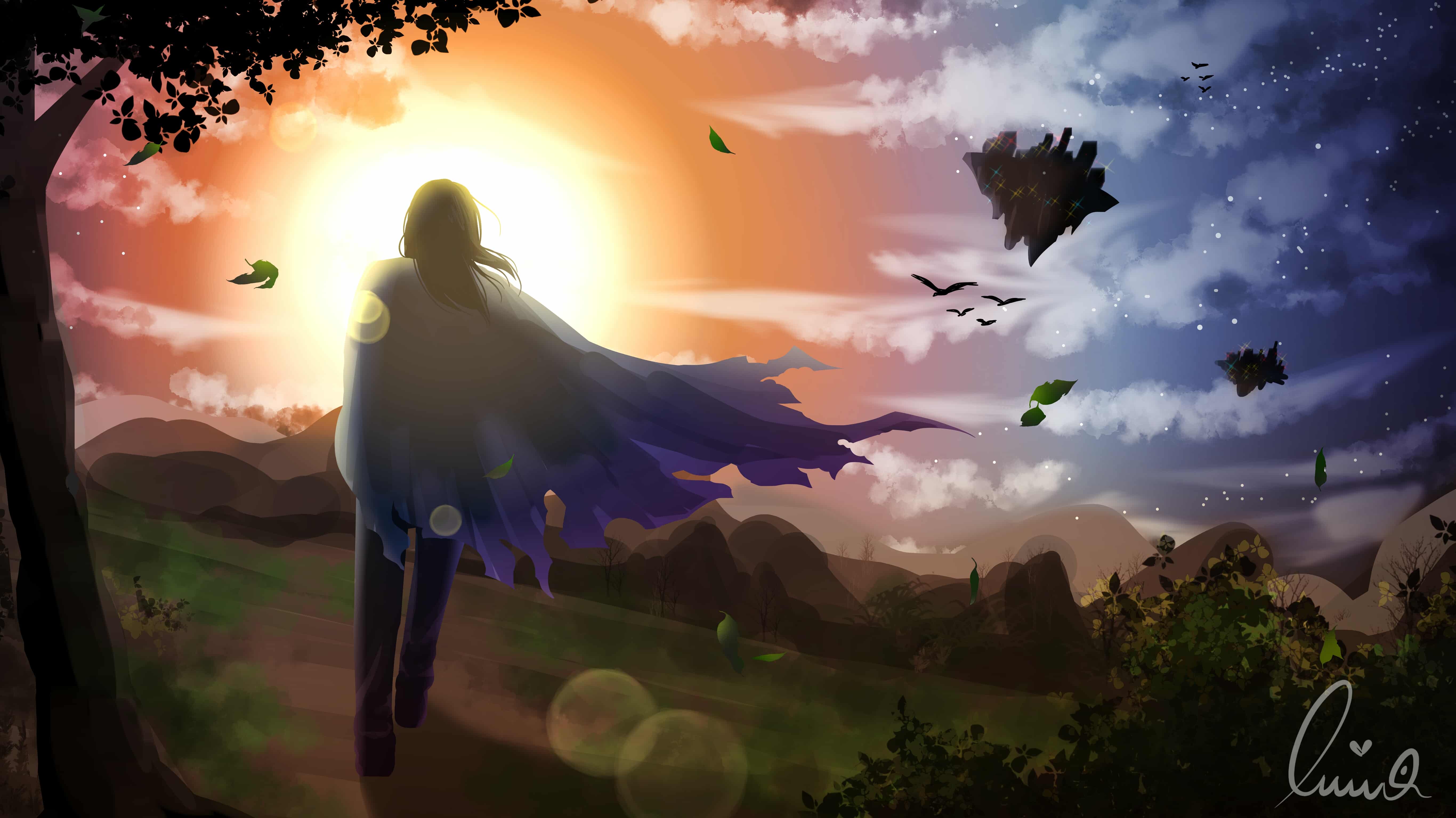 Sunset, Monarsita Rodra Lin Pebri - Illustrations ART street