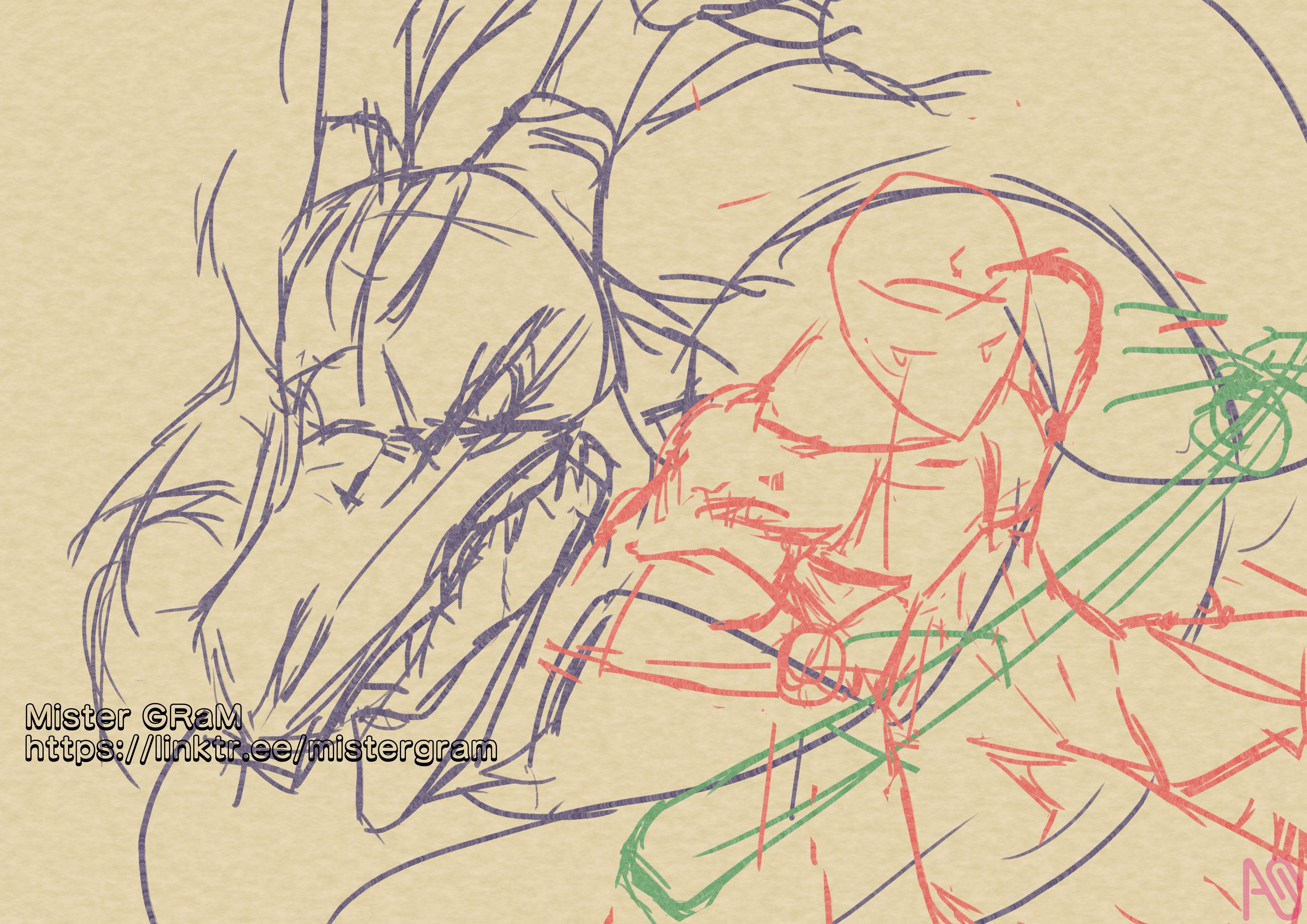 OGArt-001-2024 - Ryu no Ronin - Draft Mister GRaM - Illustrations ART street