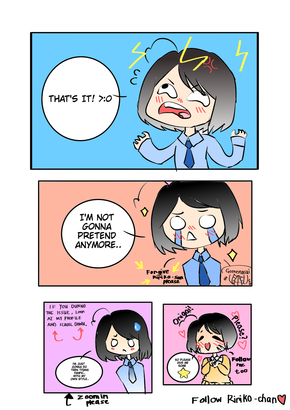 😭👌 Ririko-chan - Illustrations ART street