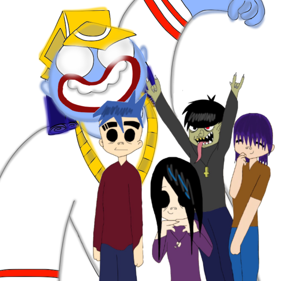 Gorillaz y yo Alexa BH - 插图 ART street