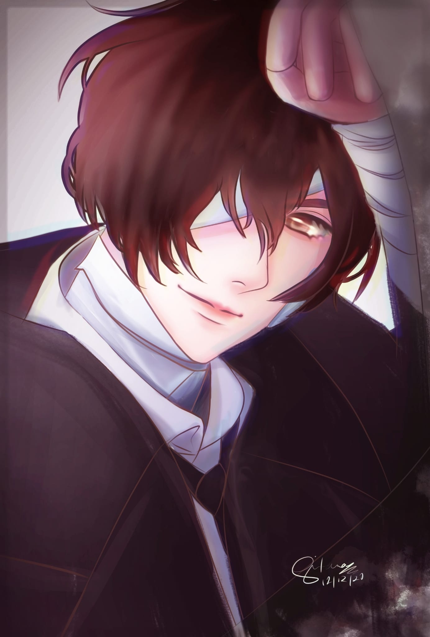 Russian Roulette (Osamu Dazai) Ddesignator - Illustrations ART street