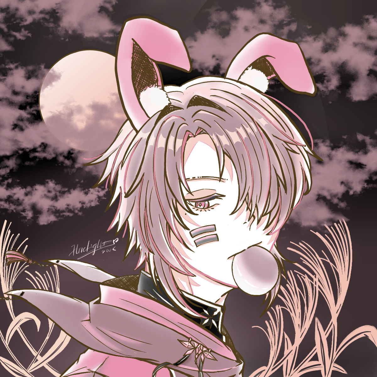 Moon Rabbit elriclight - Illustrations ART street