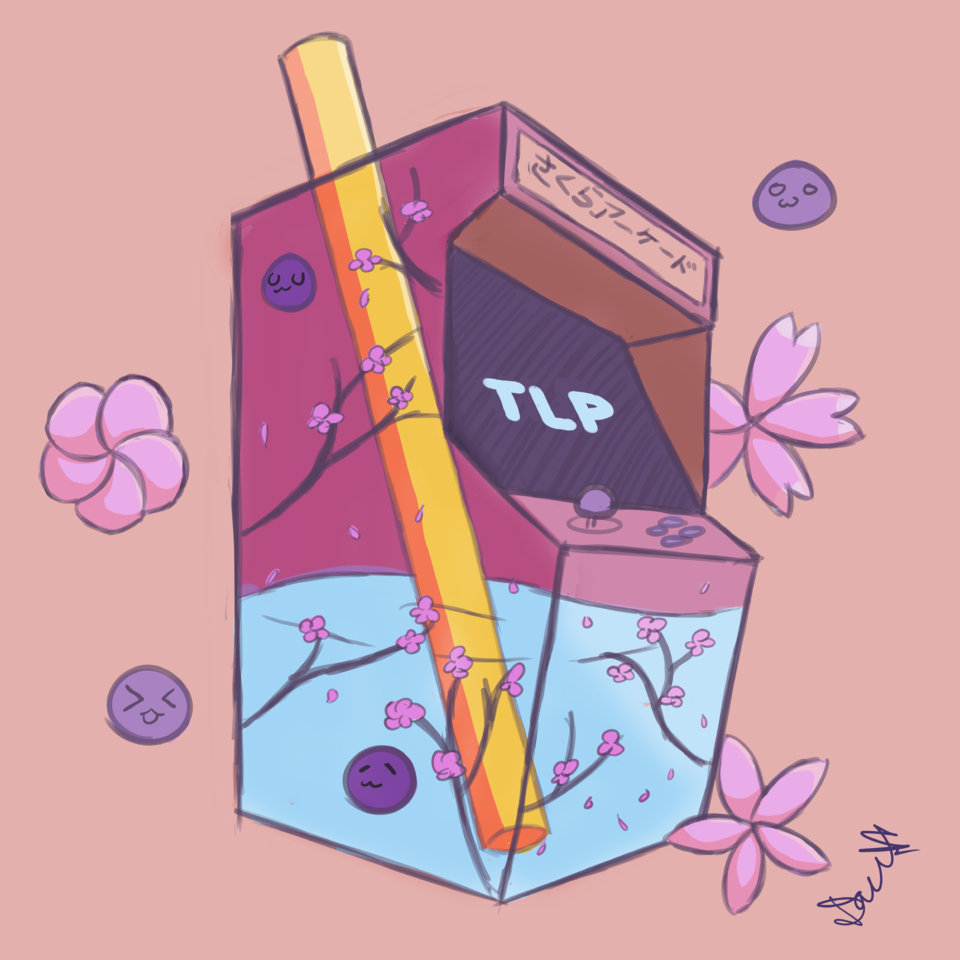 Sakura Arcade and Lounge Logo ToFu-chan - 插图 ART street