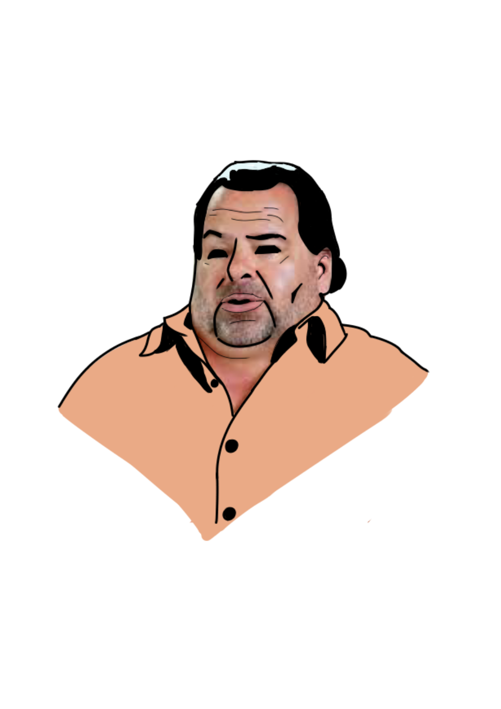 No neck Ed Marc Surban - Illustrations ART street