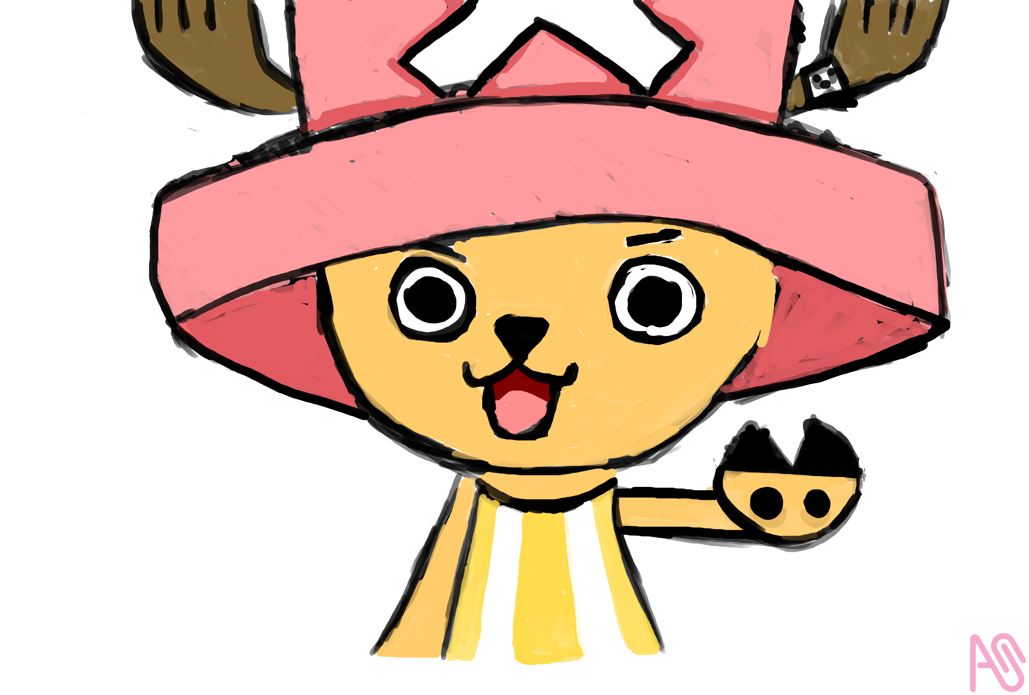 Tony Tony Chopper Raffaele - Illustrations ART street