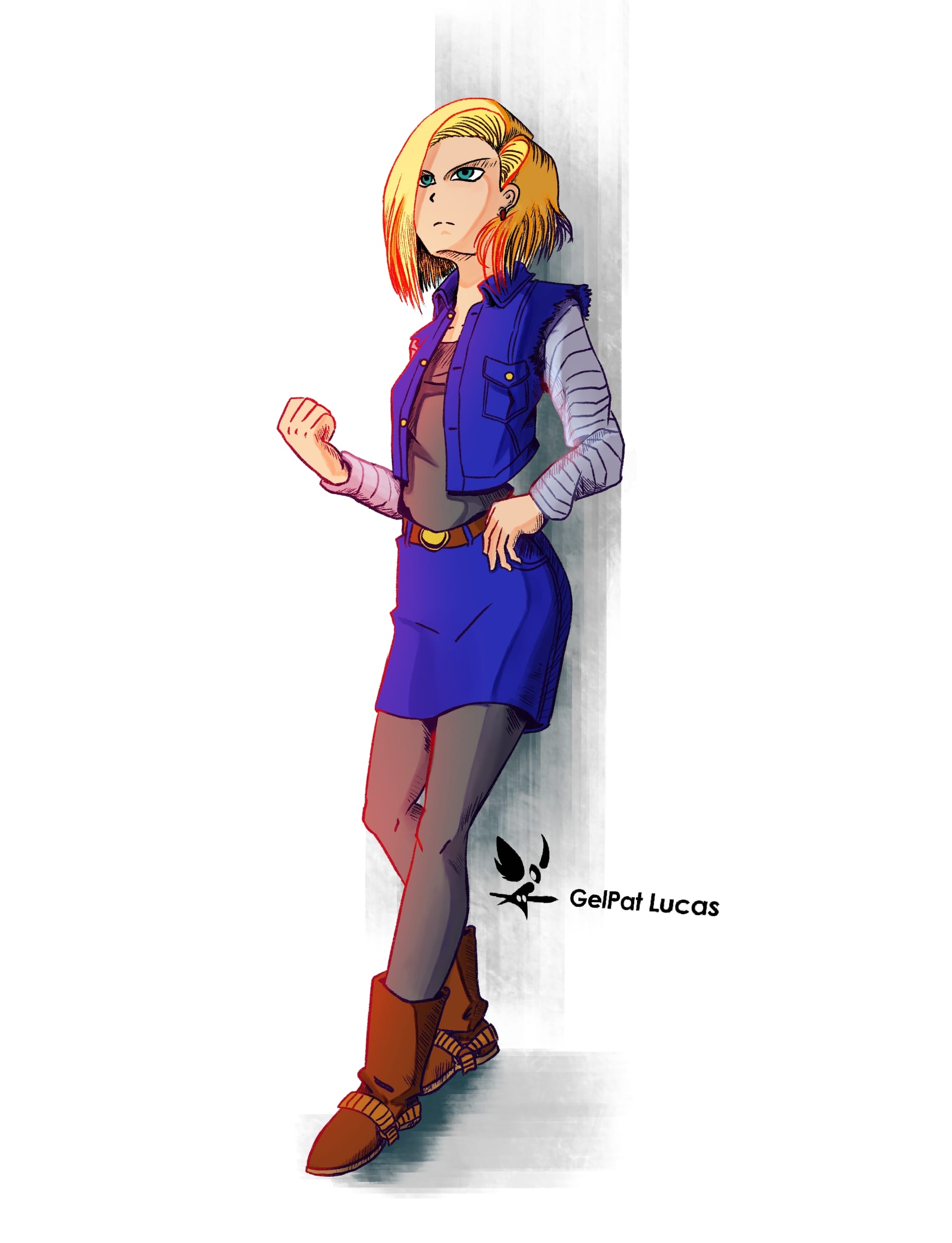 Androide n° 18 GelpatLu - Illustrations ART street