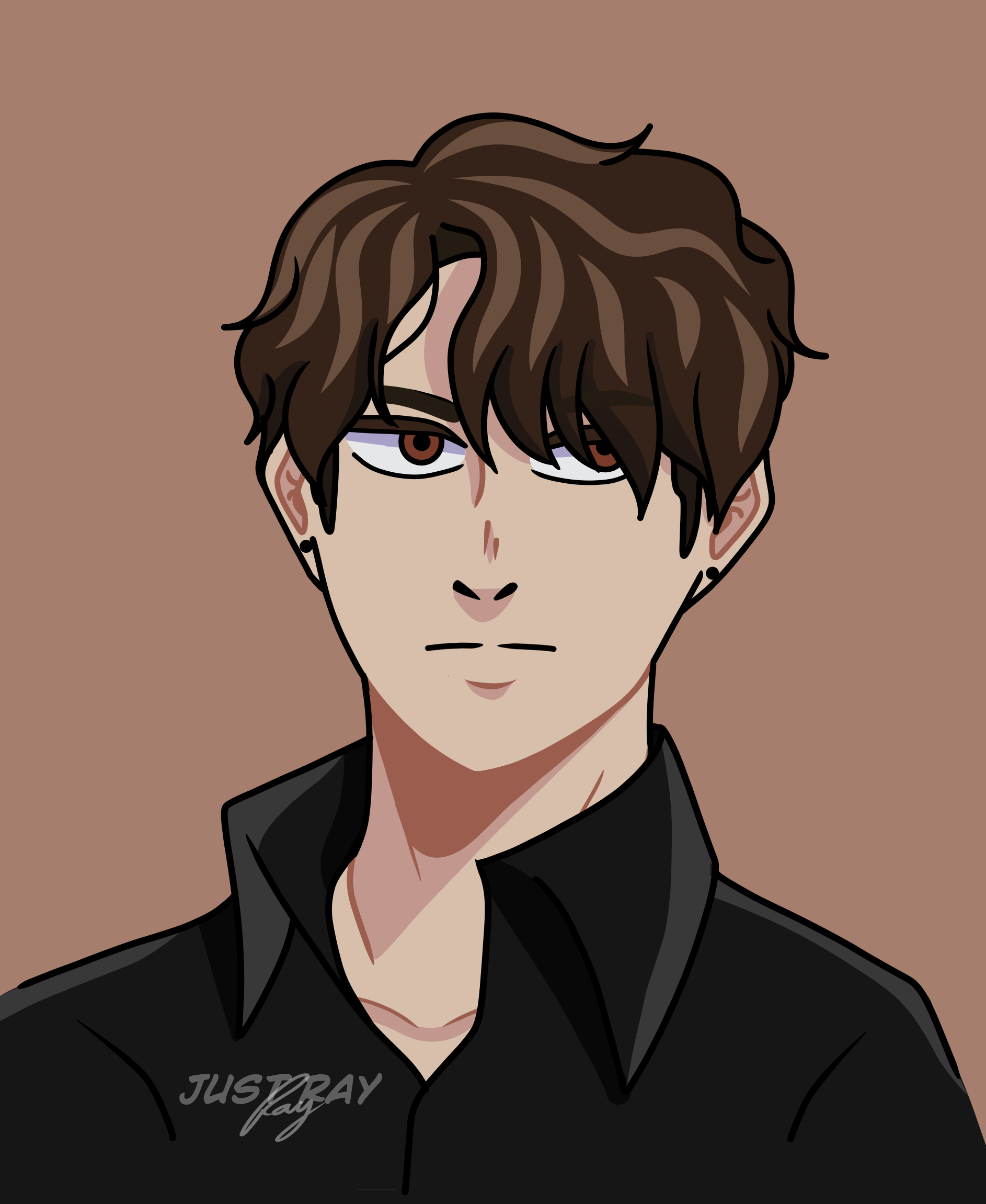 Dallas' Portrait Just Ray - Illustrations ART street