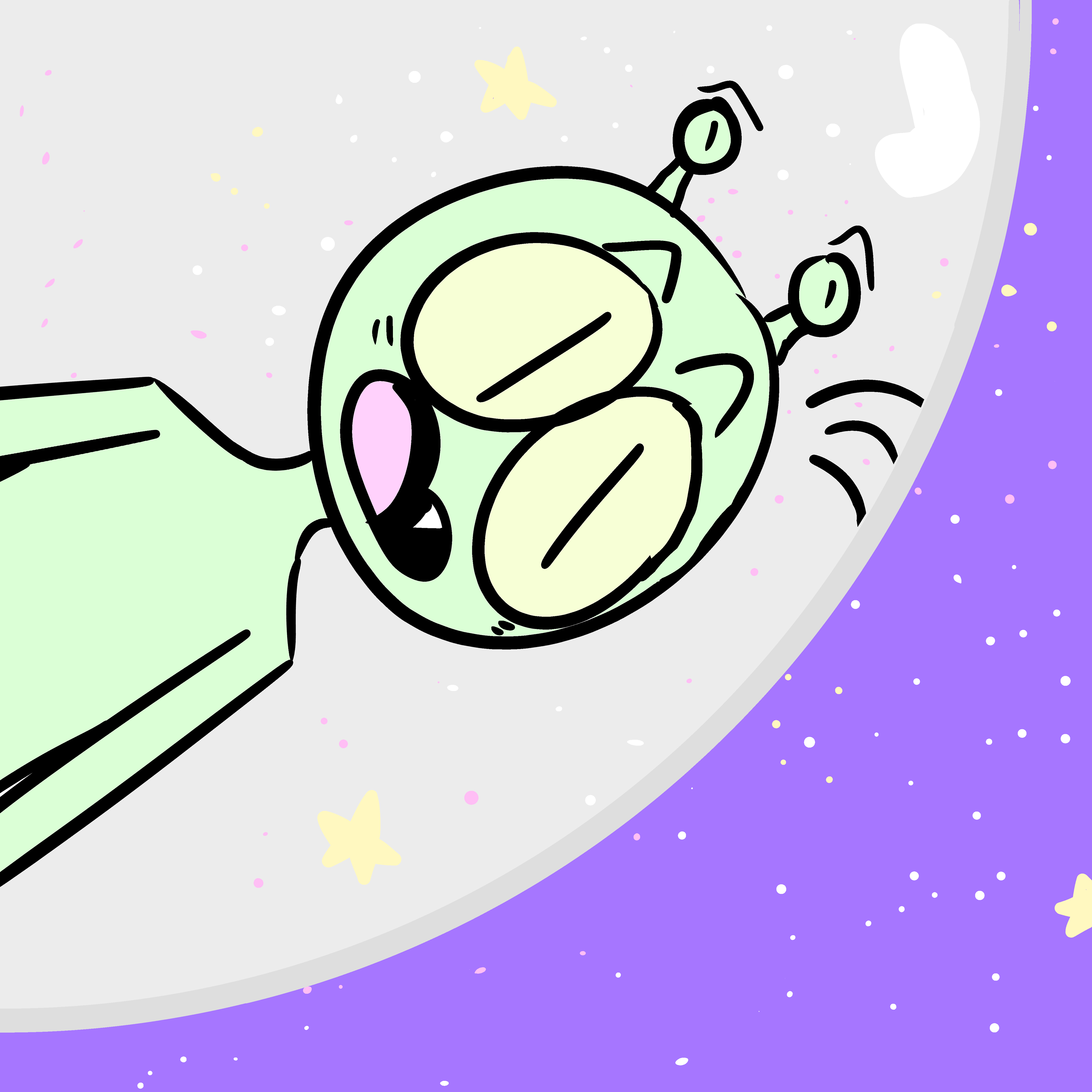 alien guy Sketchi Ava - Illustrations ART street