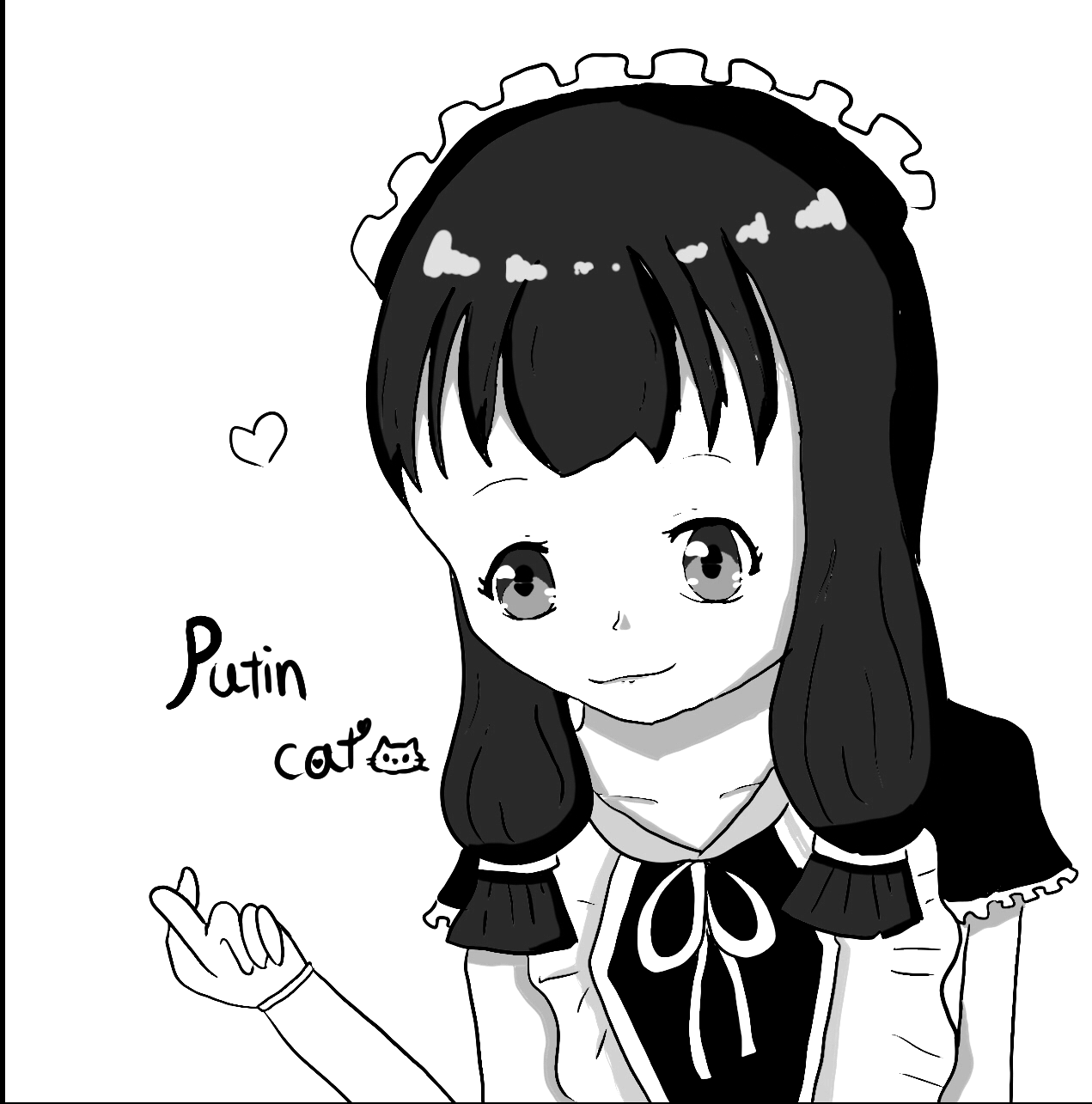 Untitled Putin cat meaw - Illustrations ART street