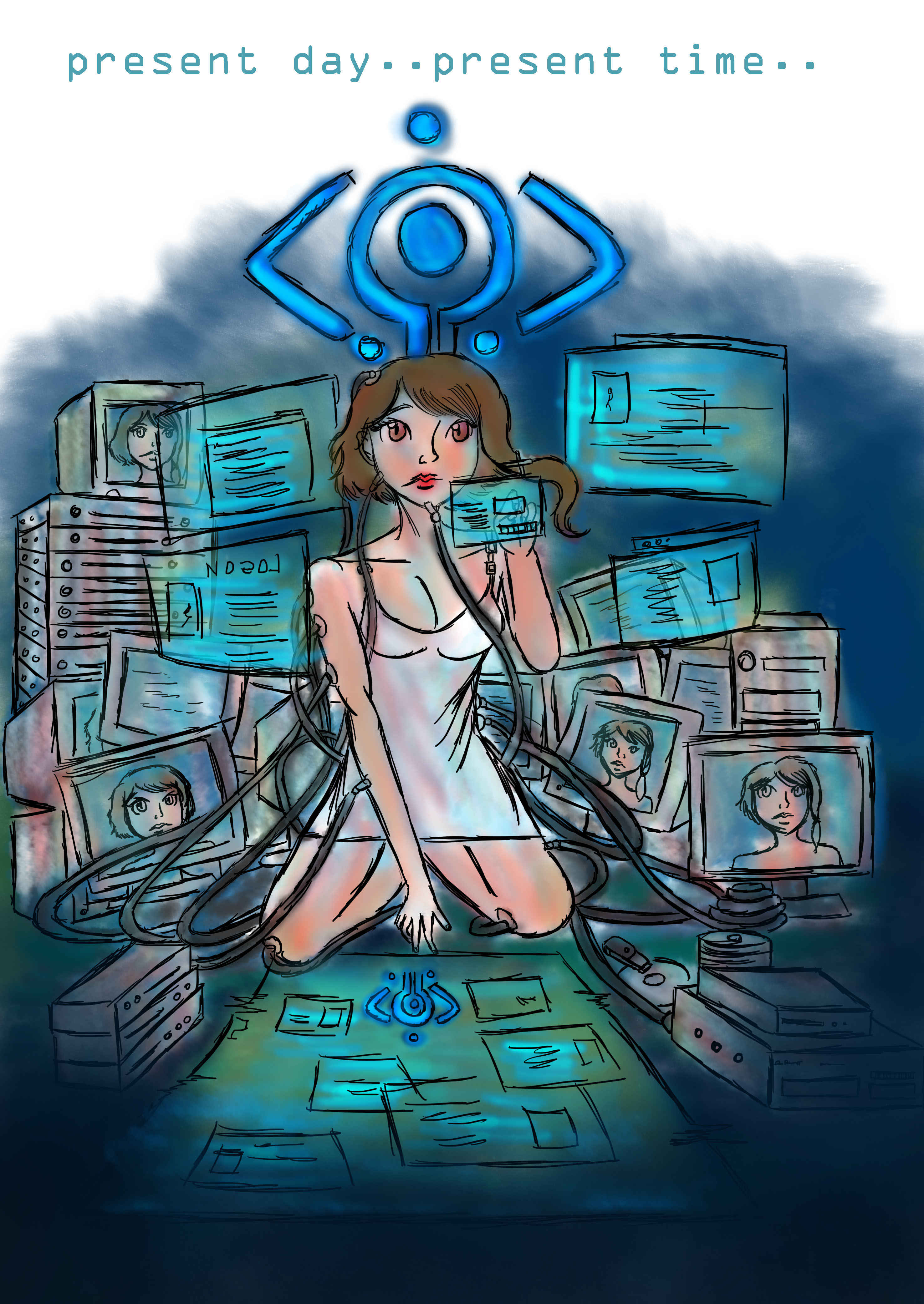 Present Day..Present Time... charlihoshino - Illustrations ART street