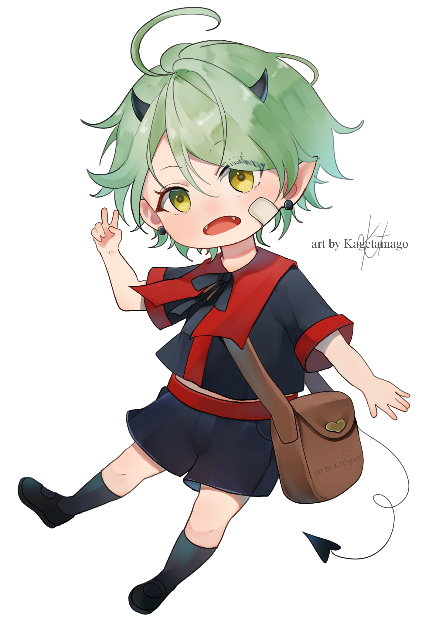 Chibiboi Kagetamago - 插图 ART street