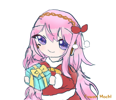 Luka Megarin Fuwari Mochi - Illustrations ART street