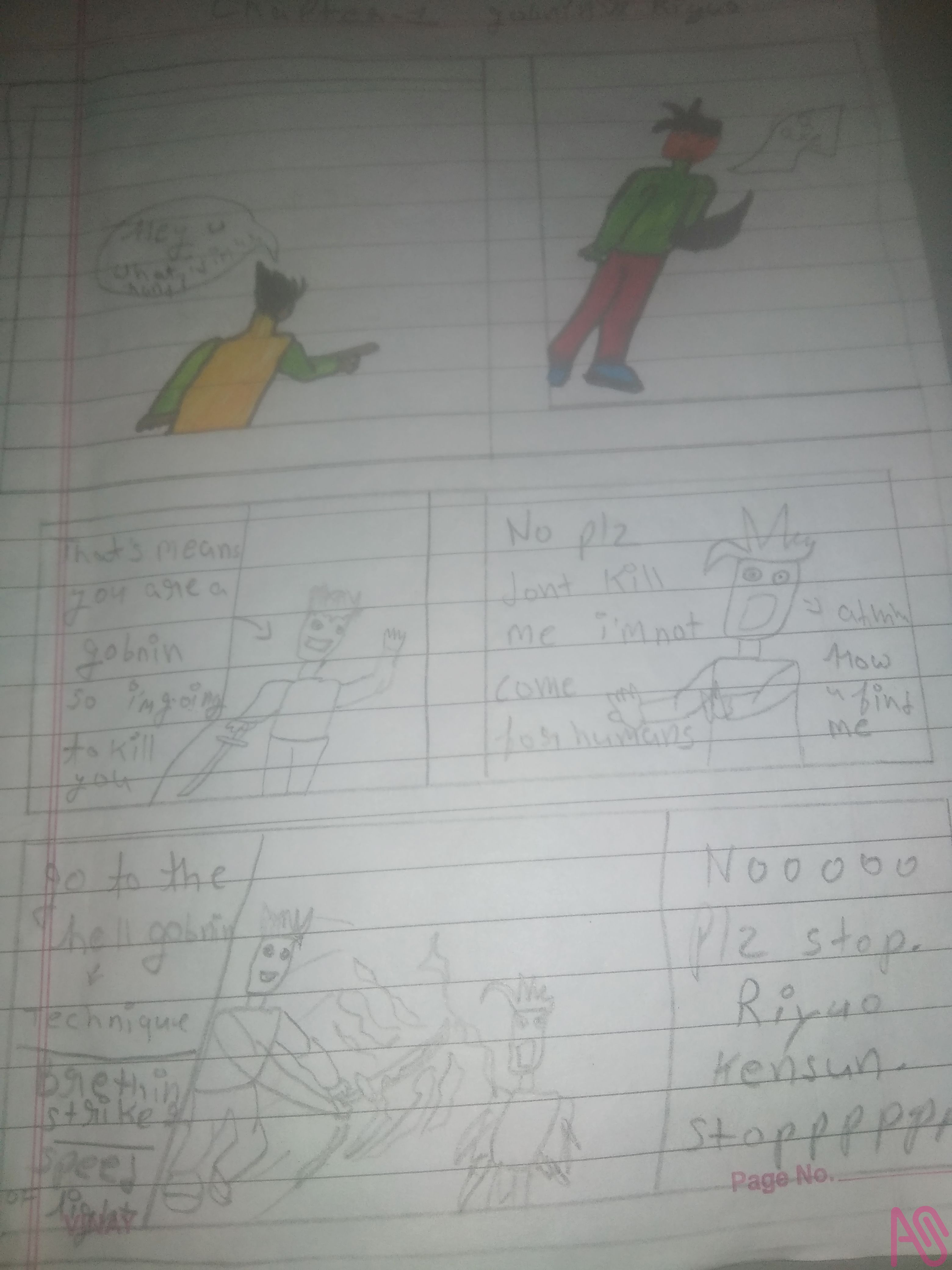 Hinkyu Hunter Ch.1 Manga For Fun - Illustrations ART street