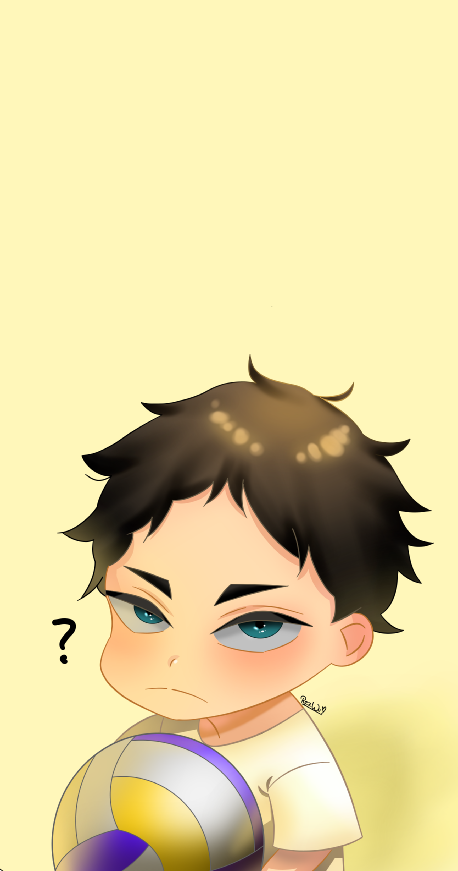 Baby Aakashi :) FROM Haikyuu! RezWUartz - 插畫 ART street