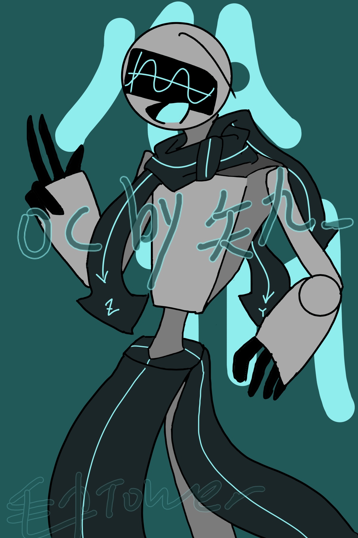 math oc i think (lazy) _NotTowelTower_ - Illustrations ART street