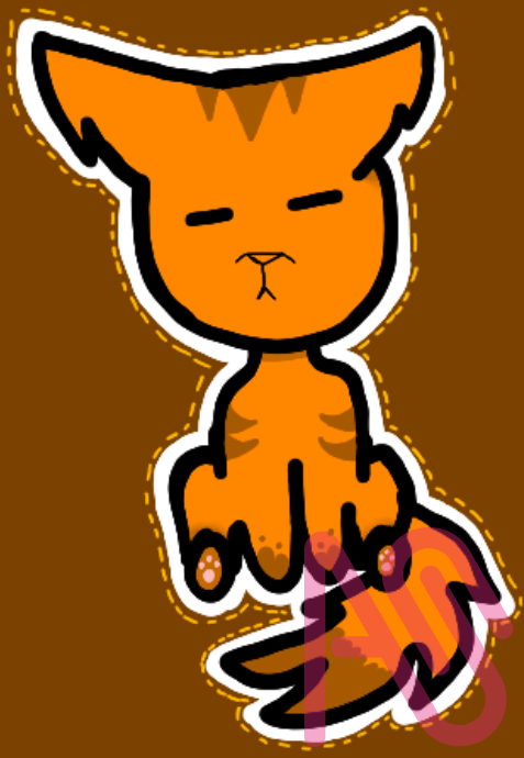 Kat Sticker!!! \\Briar// - Illustrations ART street