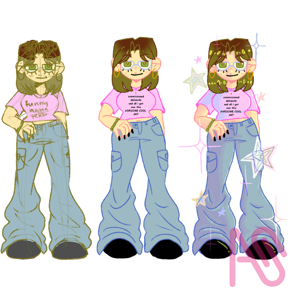 fullbody portrait samples delianvile - Illustrations ART street