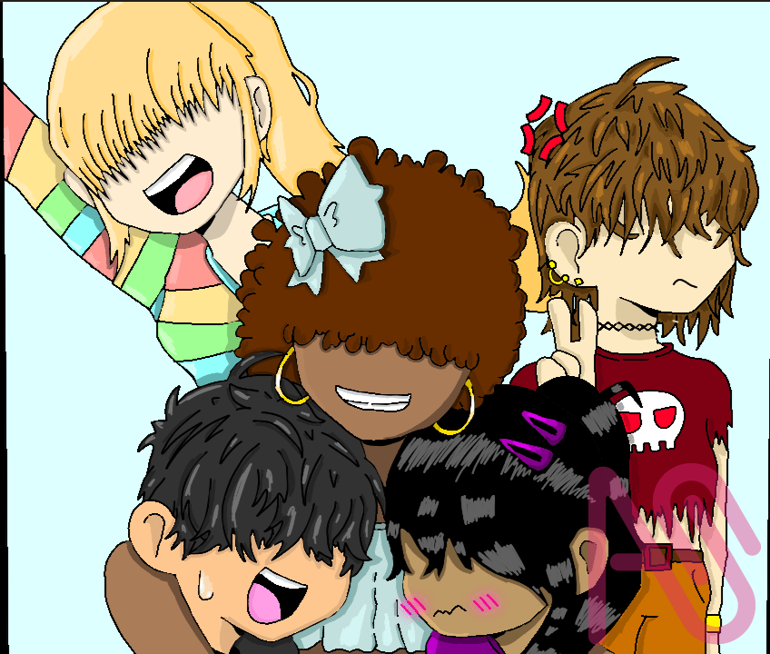 So...these are my OC's ️ Layla Ahmed - Illustrations ART street