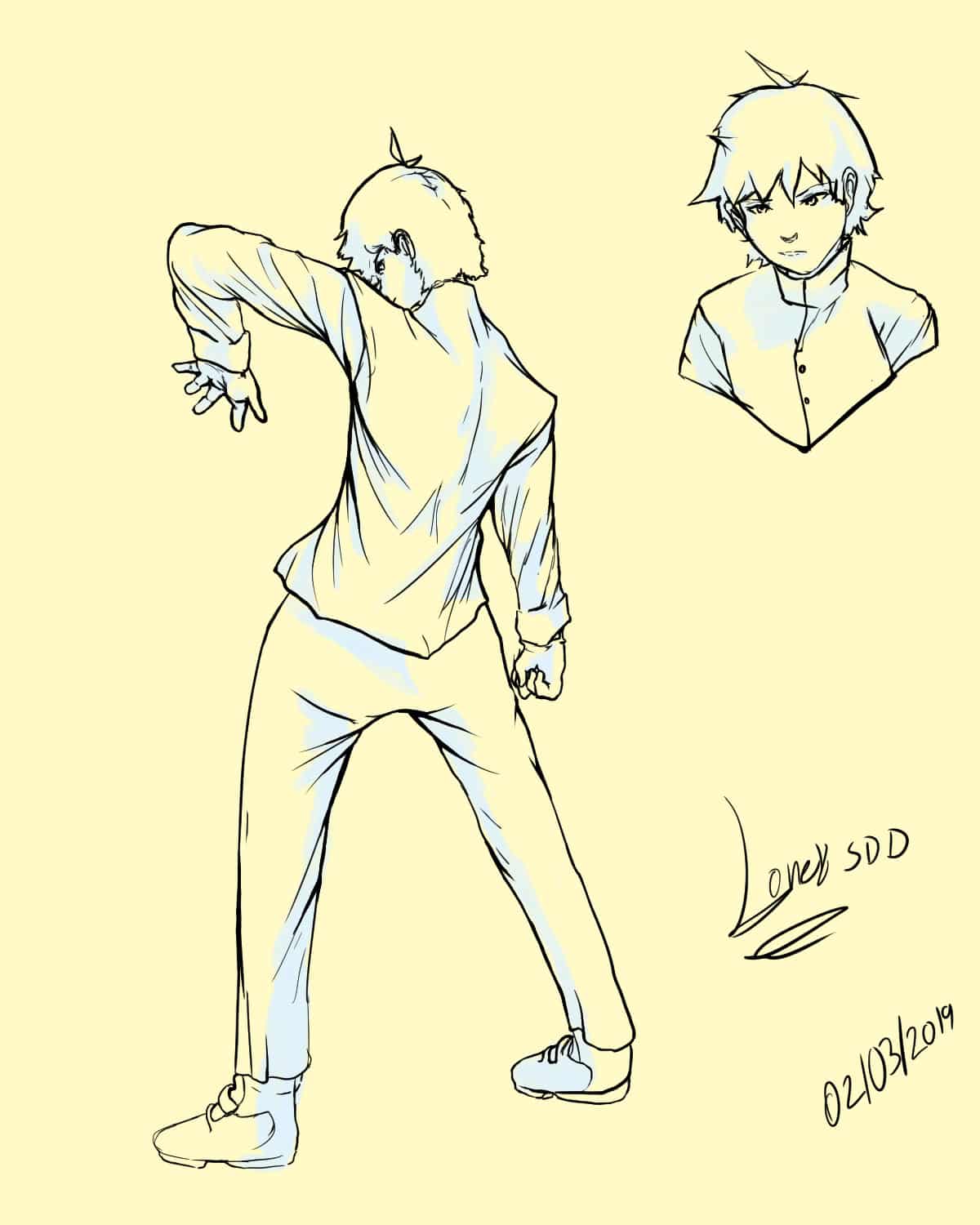 men Loney SDD - Illustrations ART street