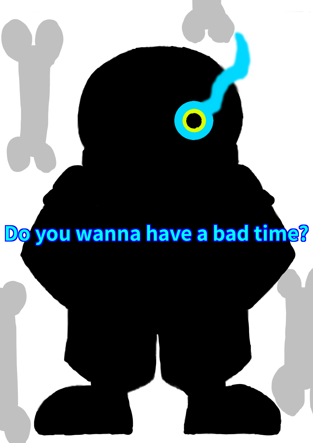 Bad Time Sans the Drawer - Illustrations ART street