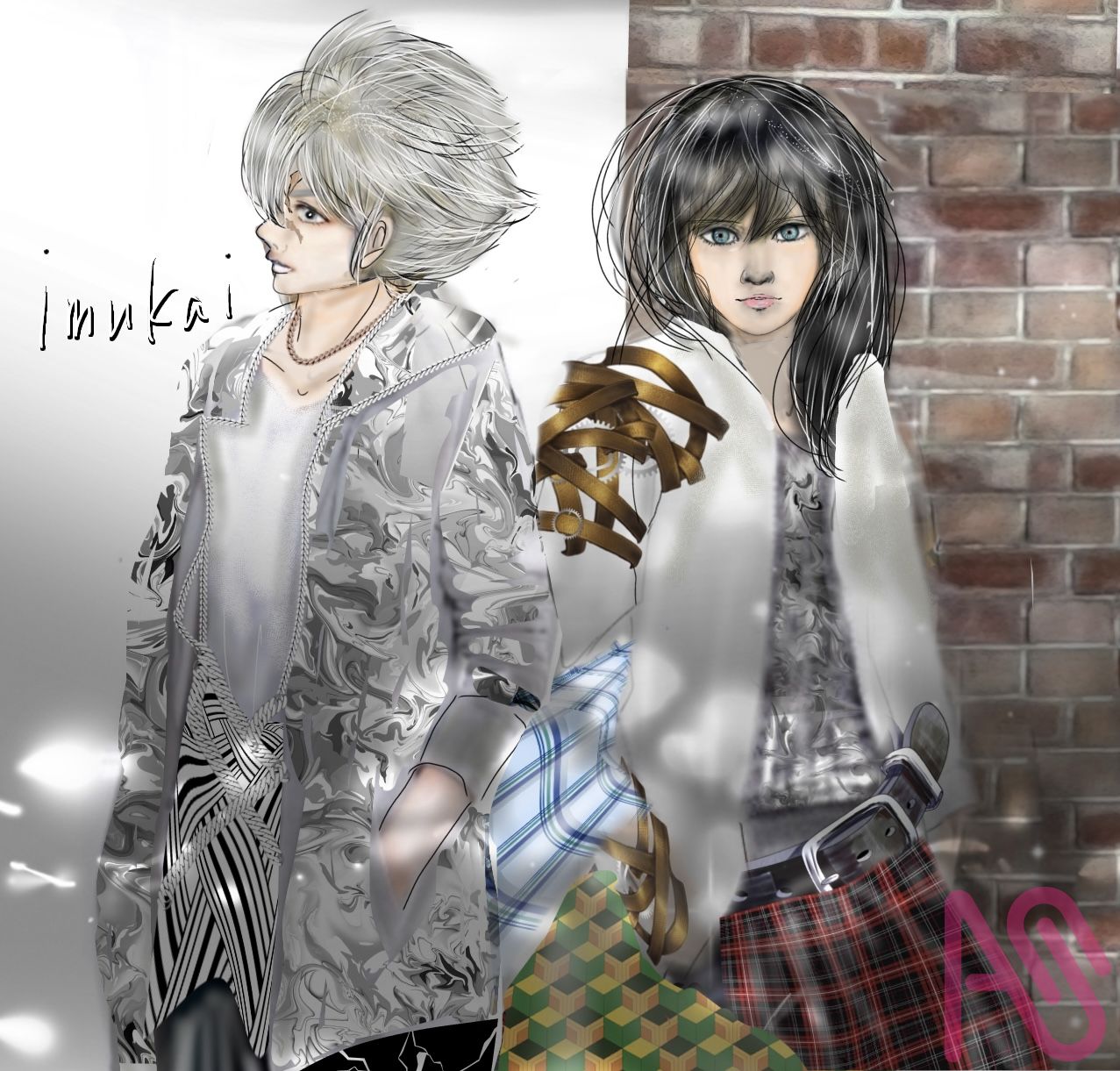 不死川と冨岡 imoa - Illustrations ART street