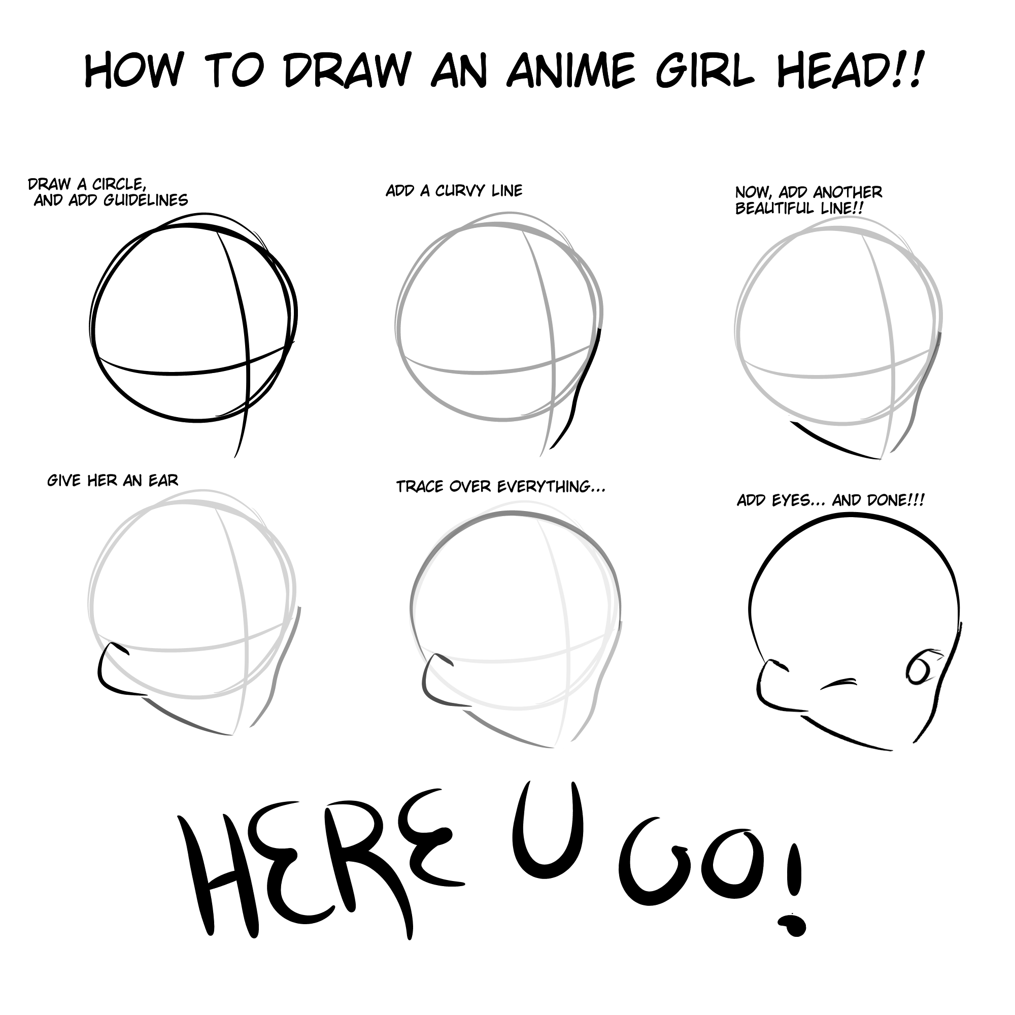 Anime Girl Head Swap