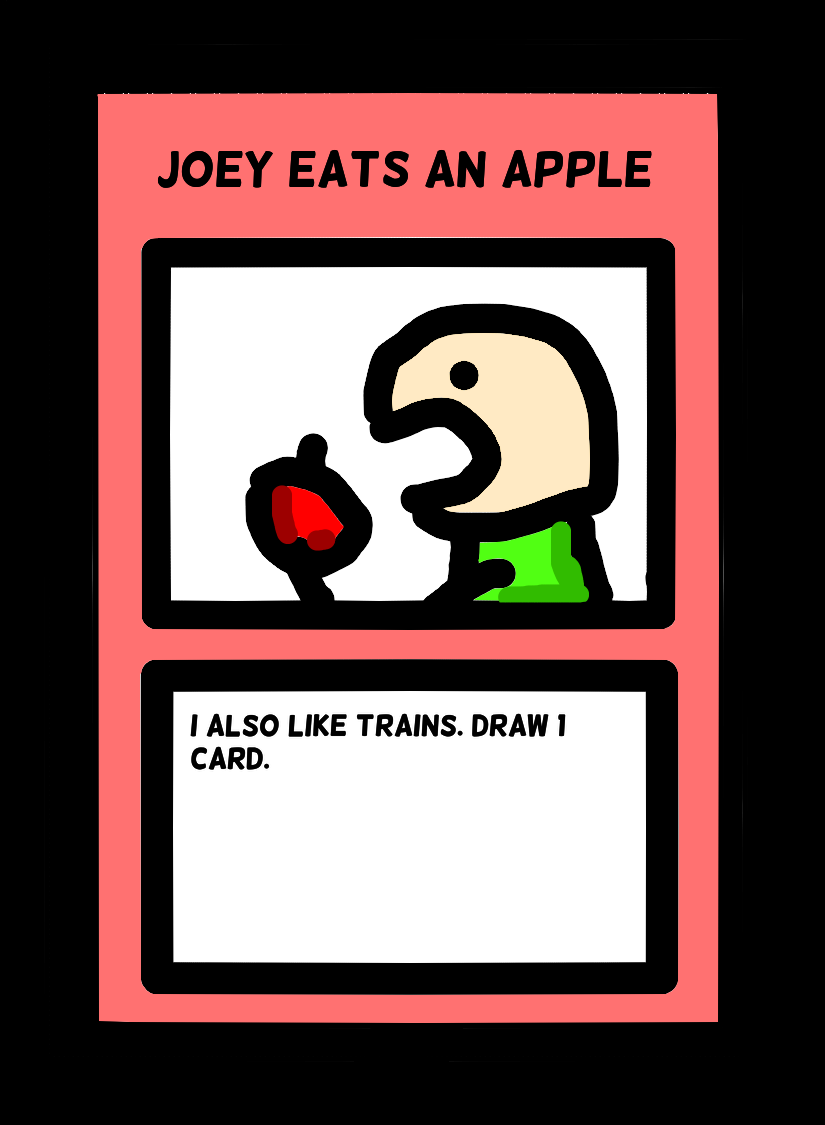 Joey card GRAYLEAGUE - Illustrations ART street