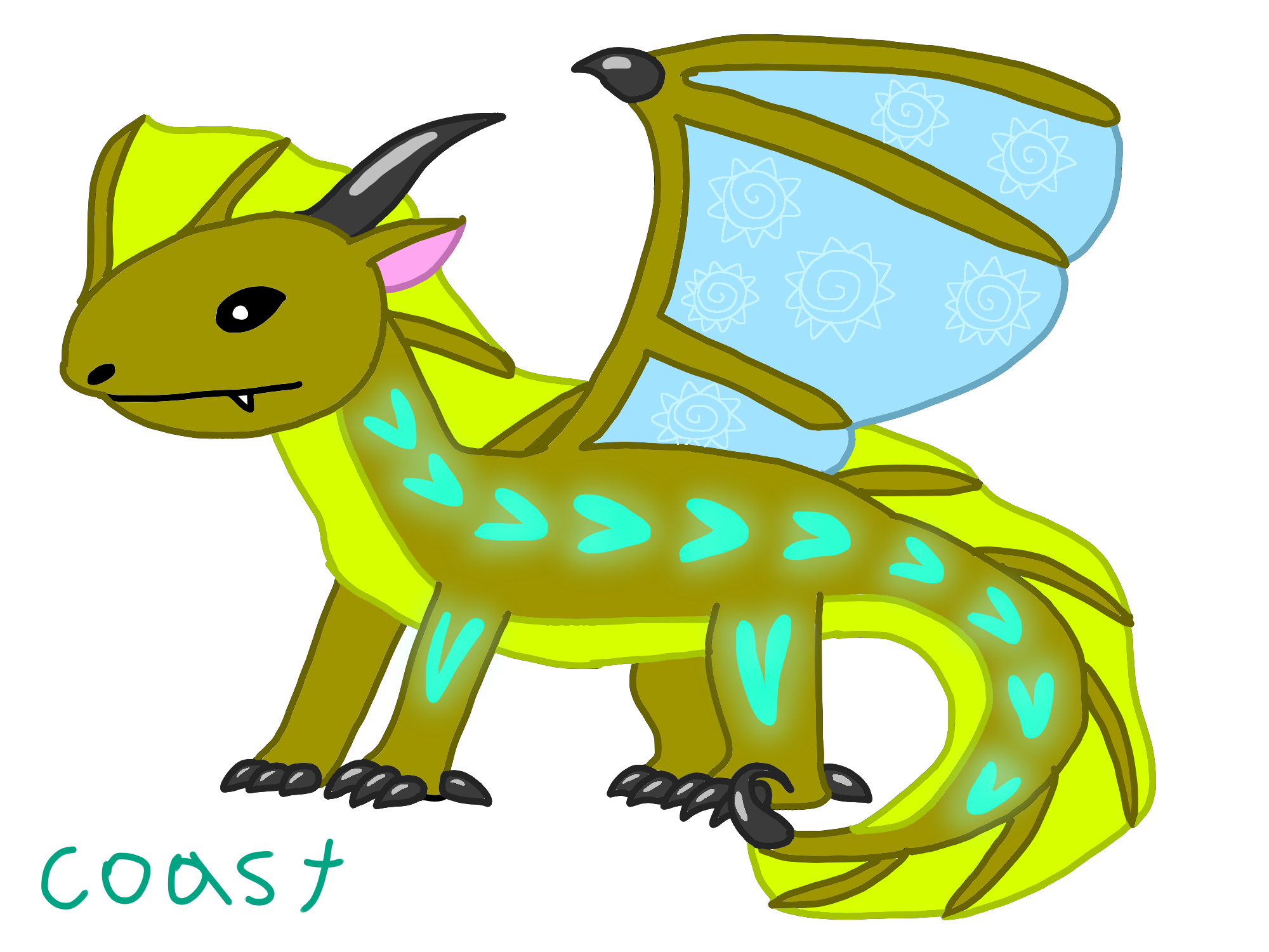 Wings of fire seawing-sandwing hybrid 0tter64wasslappedhard ...