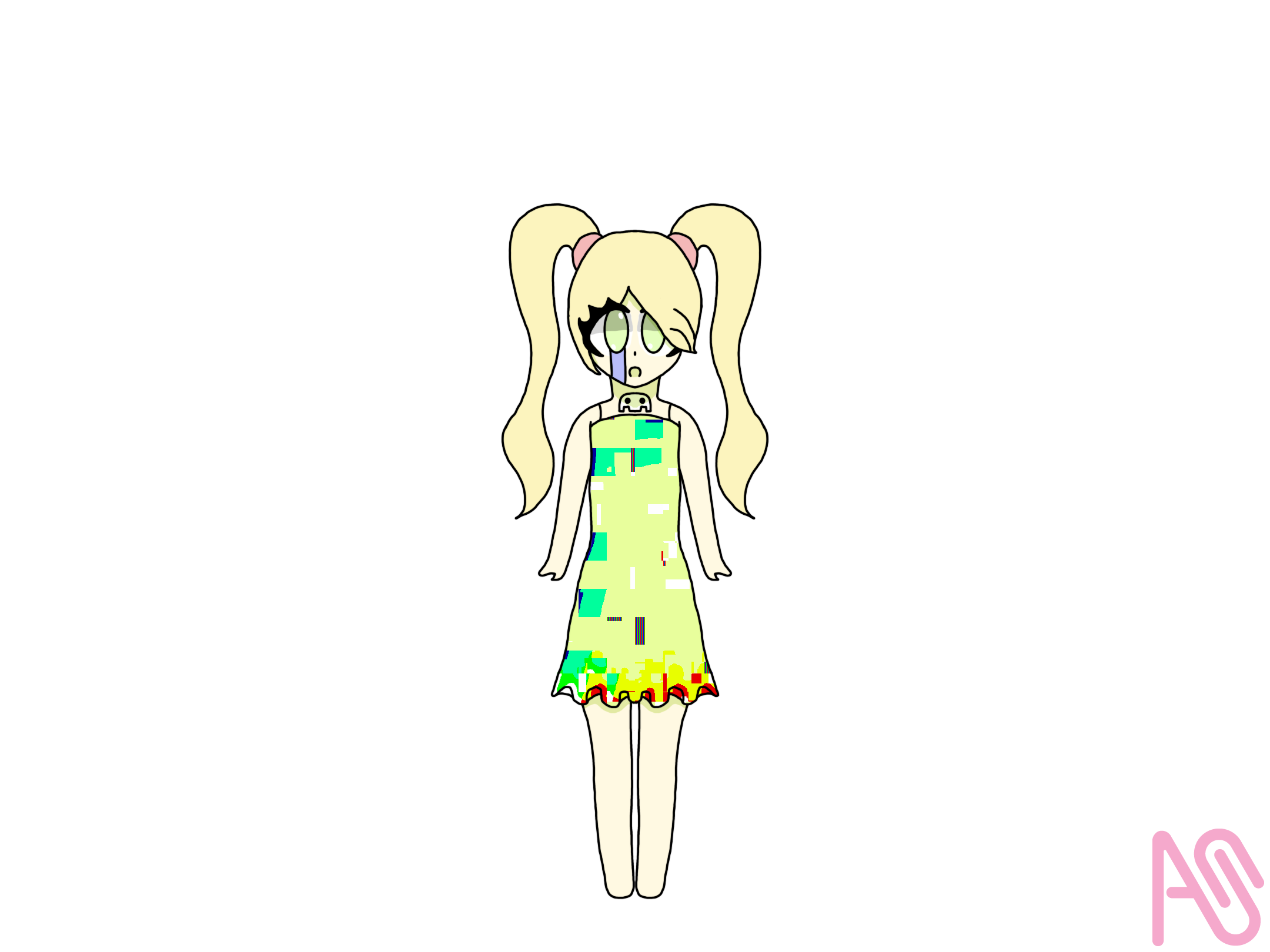 My Oc:Glitch Goldenhuskey321 - Illustrations ART street