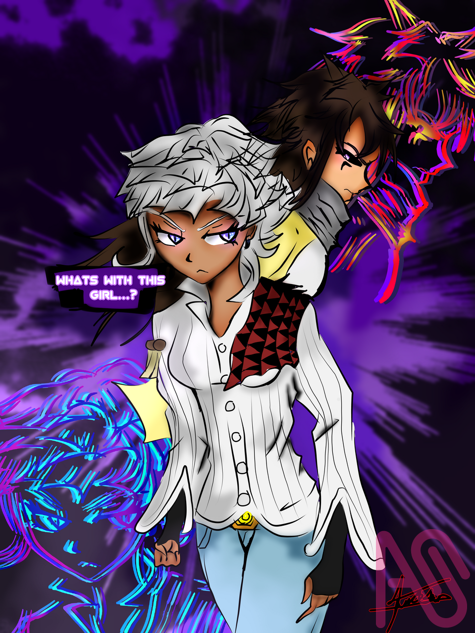 Fateful encounter Soto Mosupa - Illustrations ART street