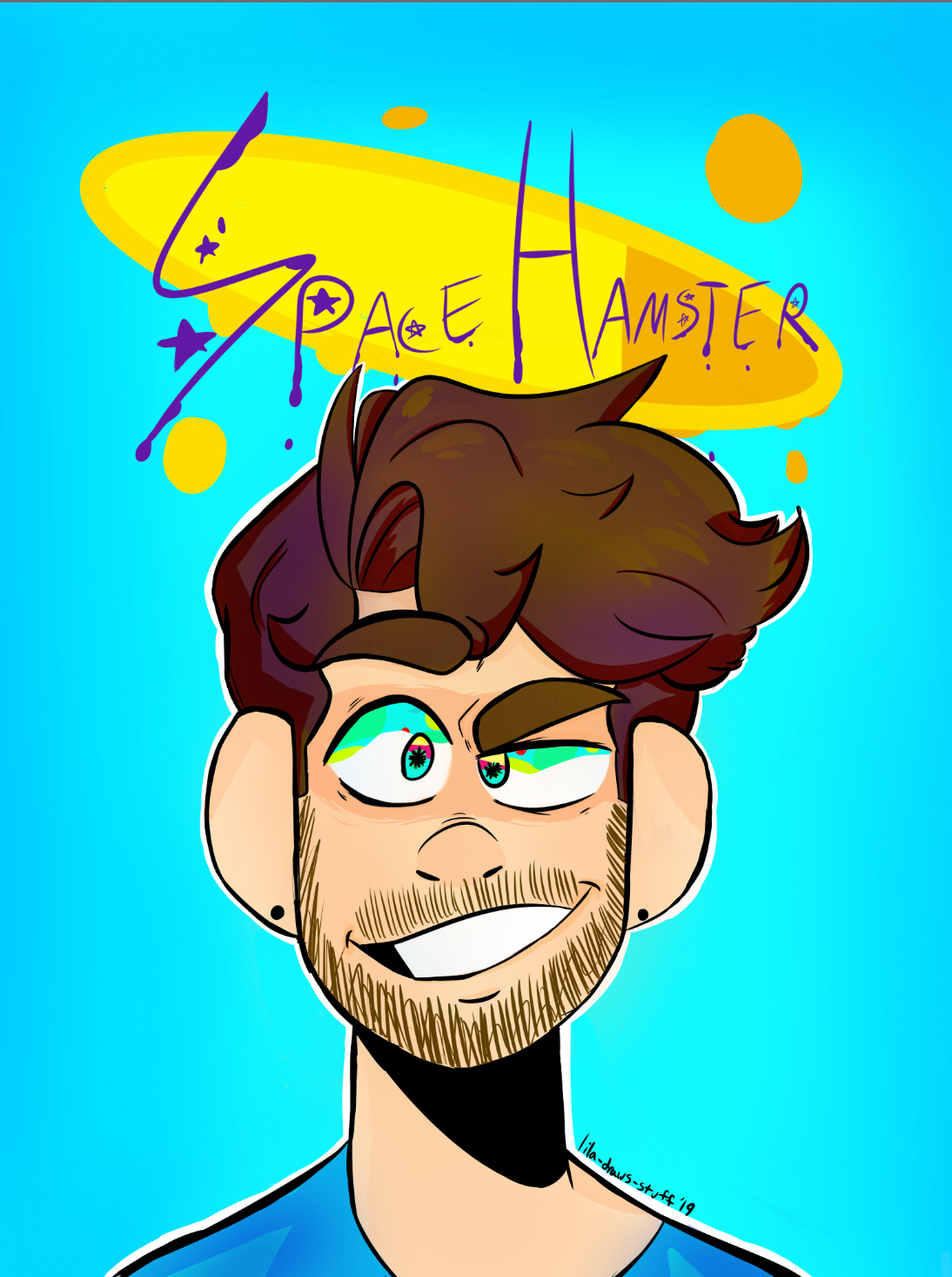 Jeff Fabre, aka SpaceHamster, a real sweet dude liladrawsstuff - 插畫 ART ...