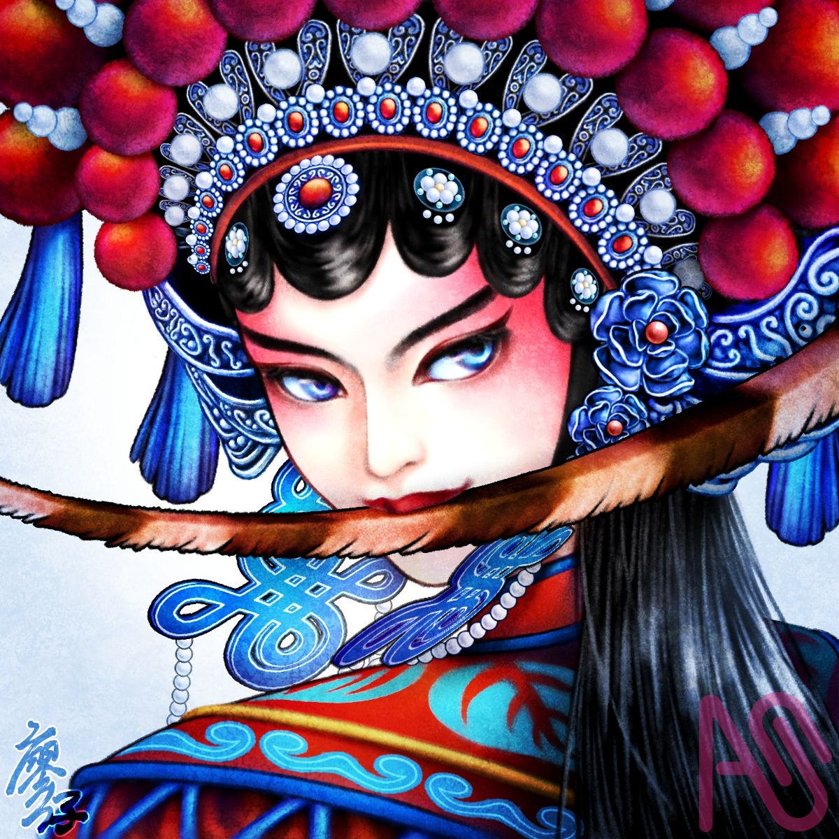 武旦(Wu Dan) 廖仔 - Illustrations ART street