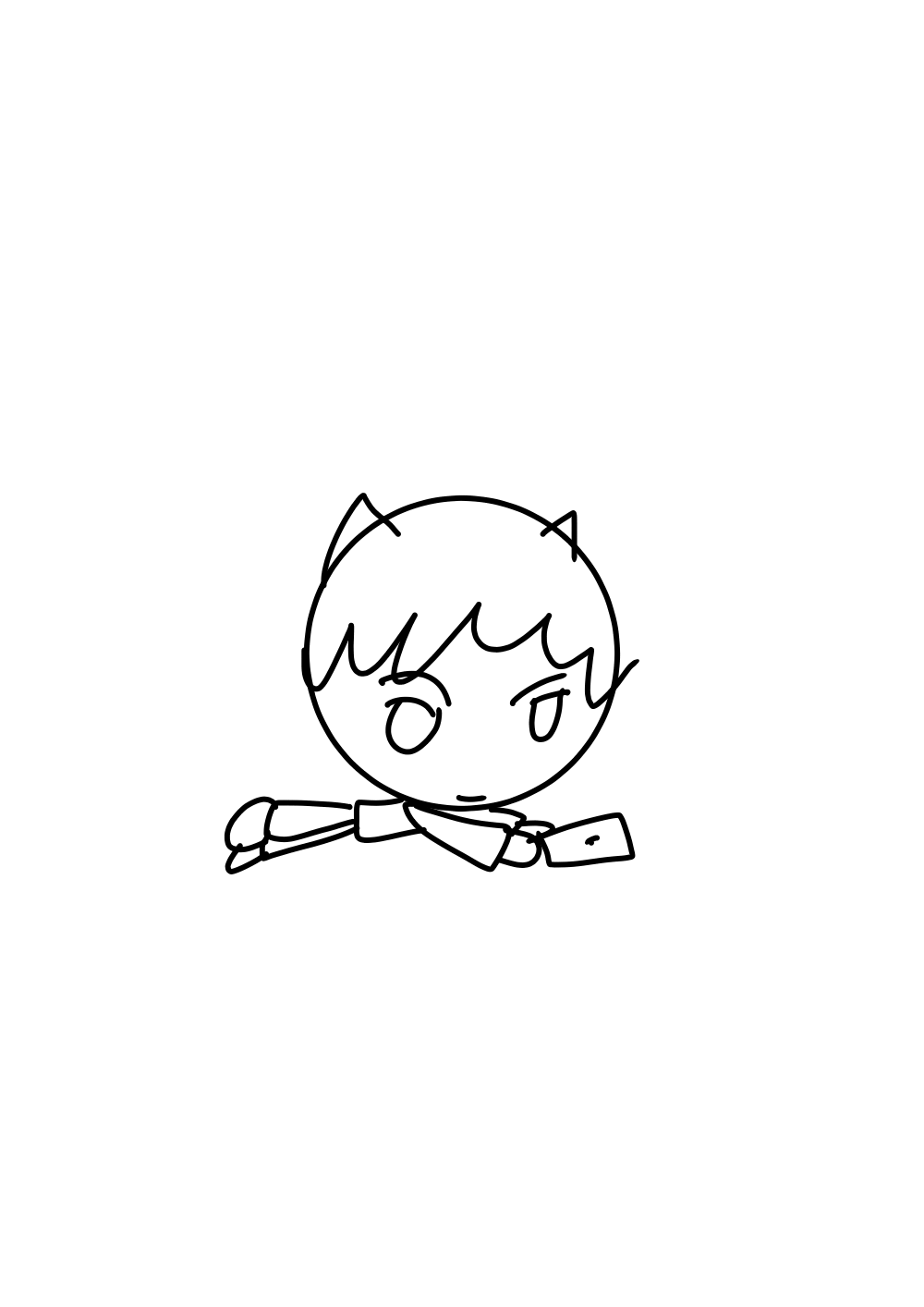 Not Quiting Medibang Milo the Ninjago cat - Illustrations ART street