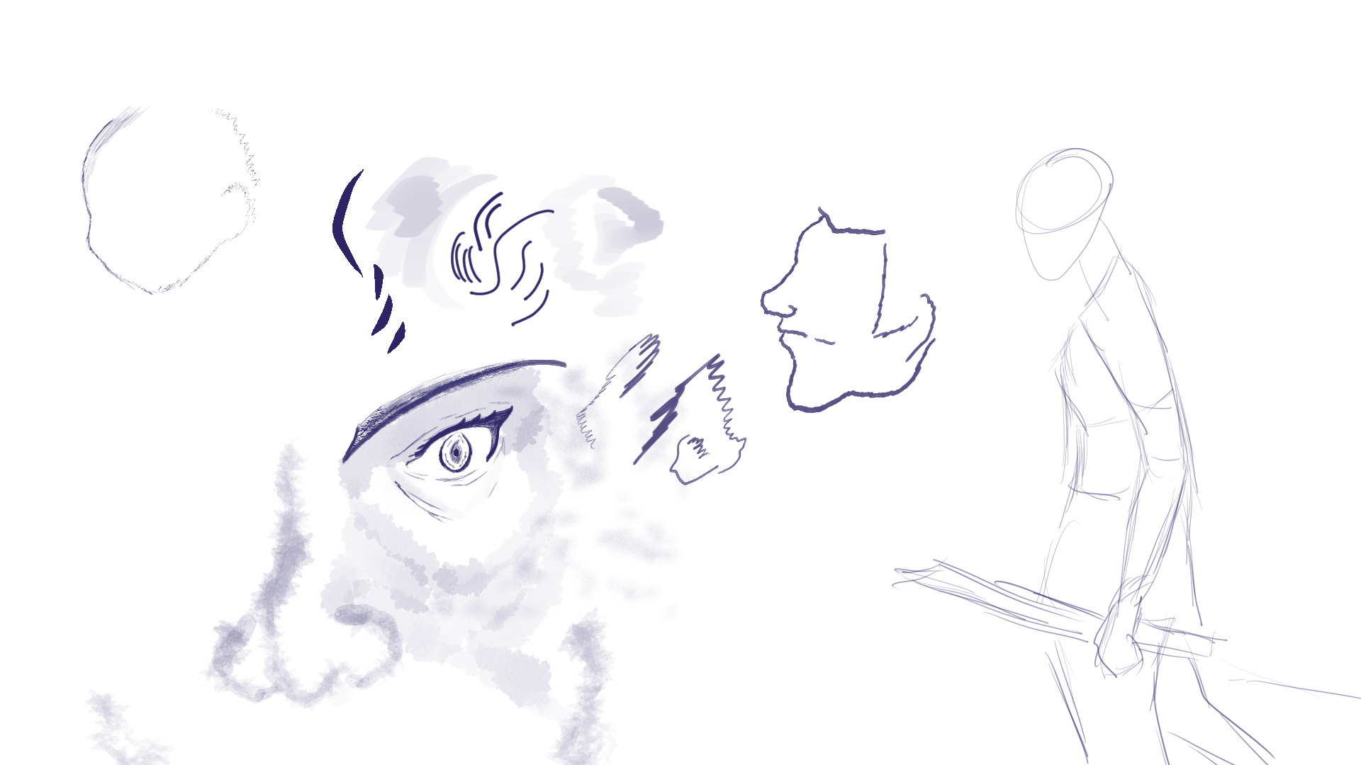 Experimenting.... Dandi Memoir - Illustrations ART street