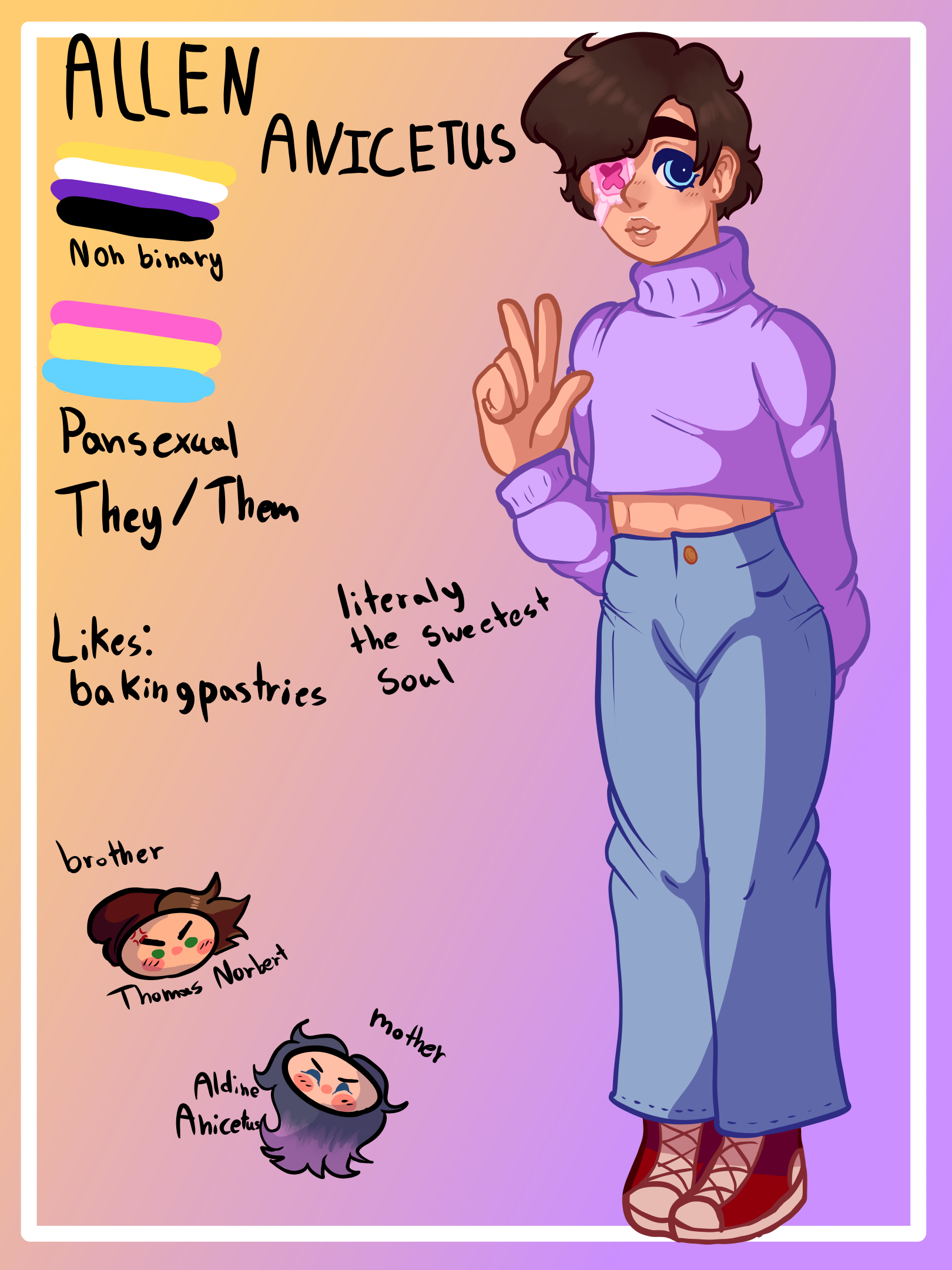 Allen ref sheet TZ_PYROPE - Illustrations ART street