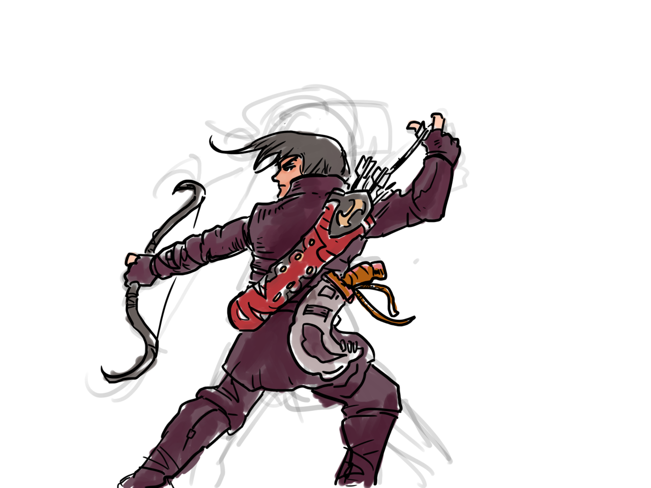 Archer 01 LokTujuh - Illustrations ART street