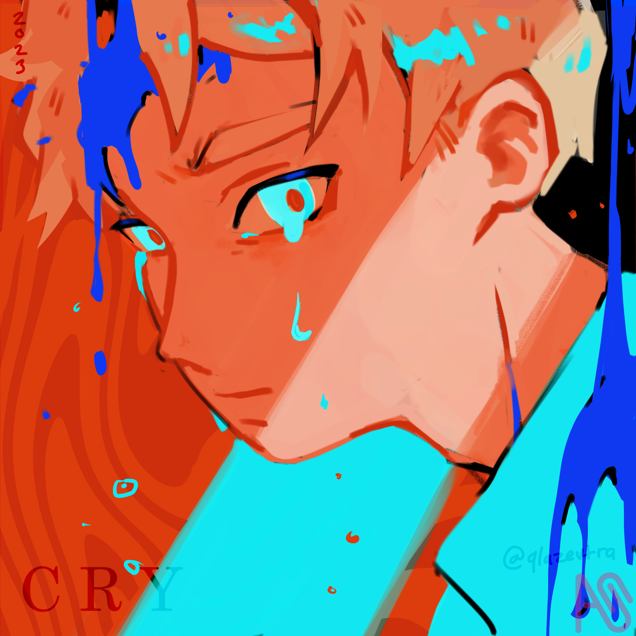 C R Y qlazevtra - 插畫 ART street