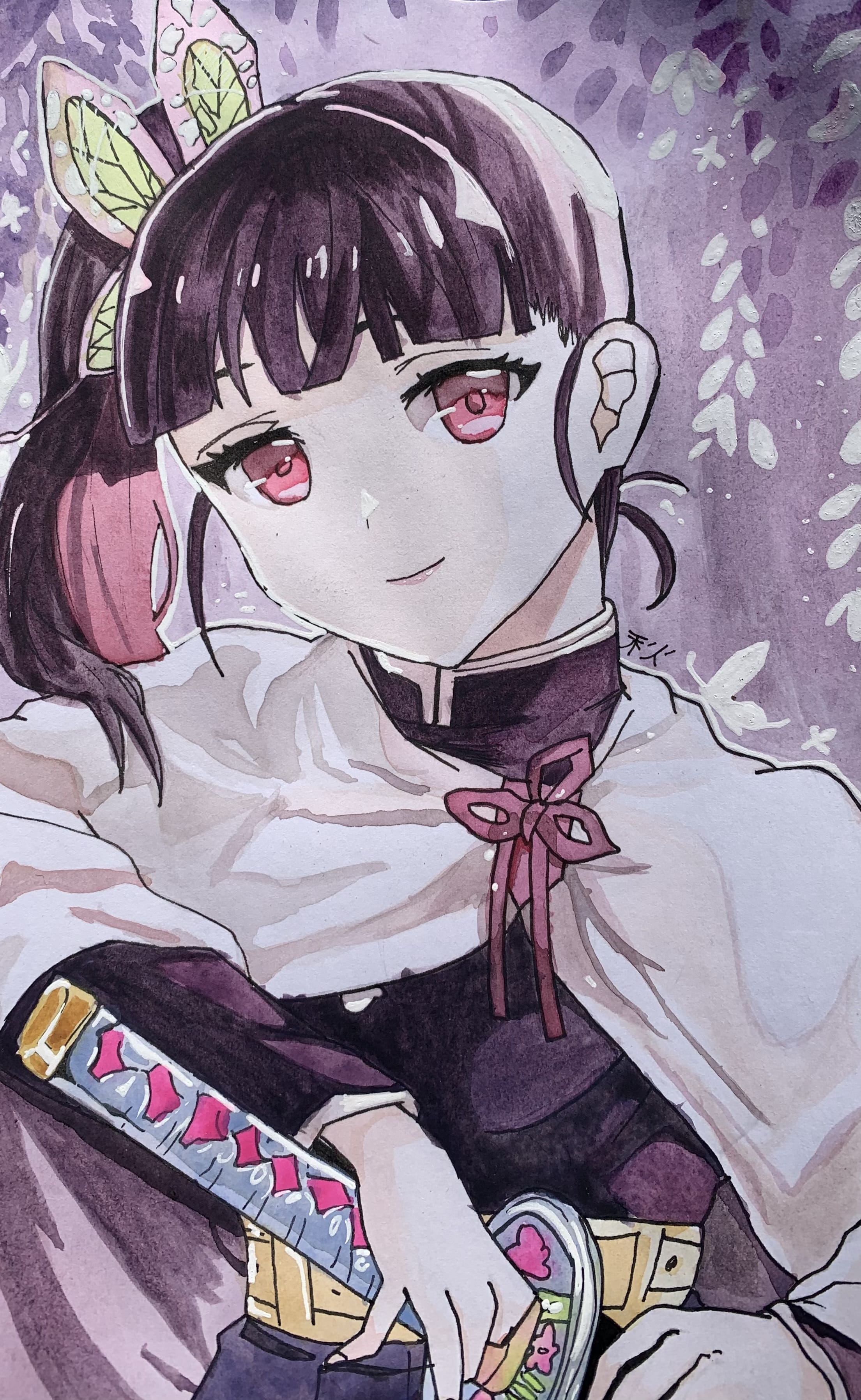 Flower/butterfly demon slayer 🦋🌸 Autumn Snow - Illustrations ART street