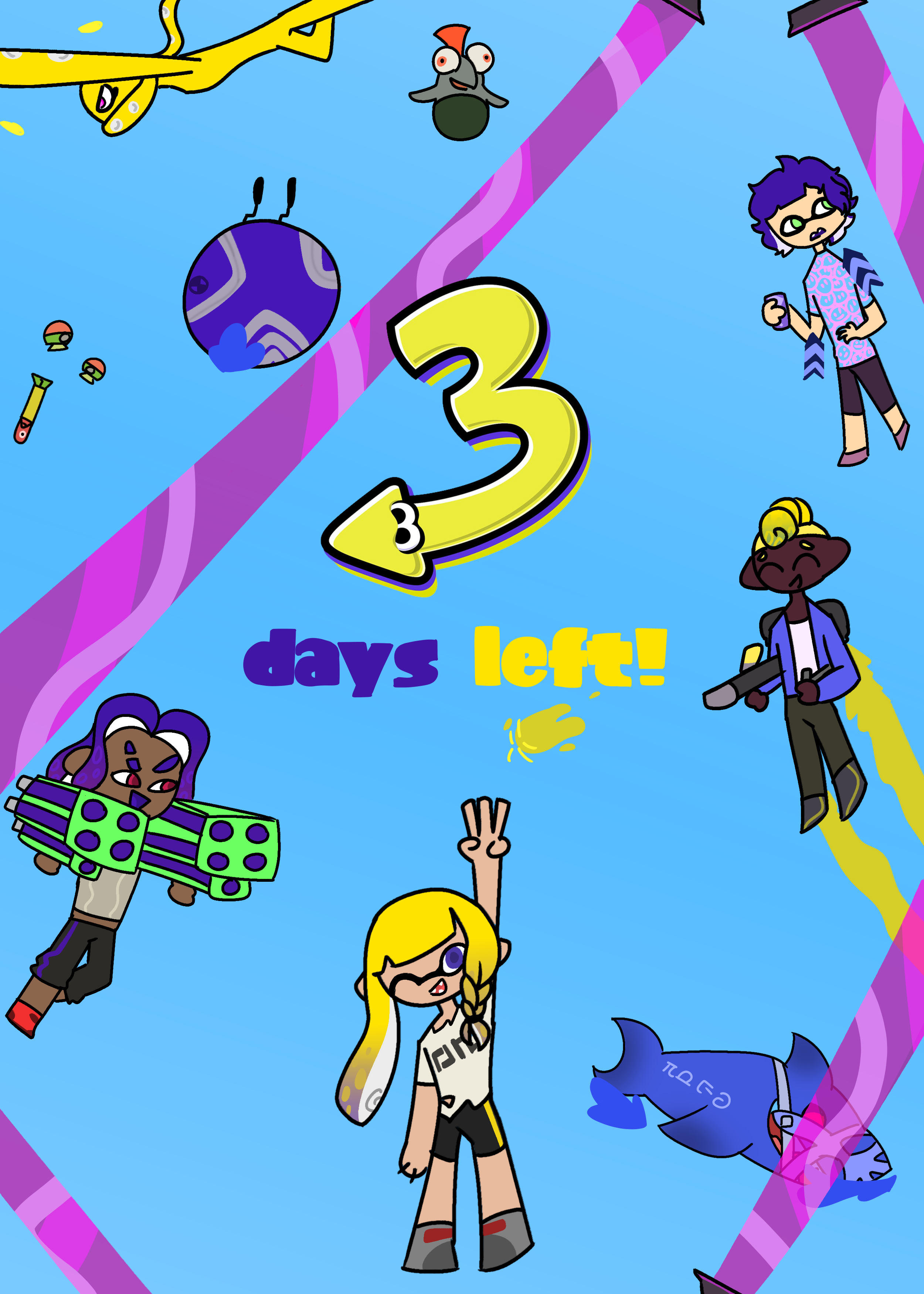 SPLATOON THREE ★astro★ - Illustrations ART street