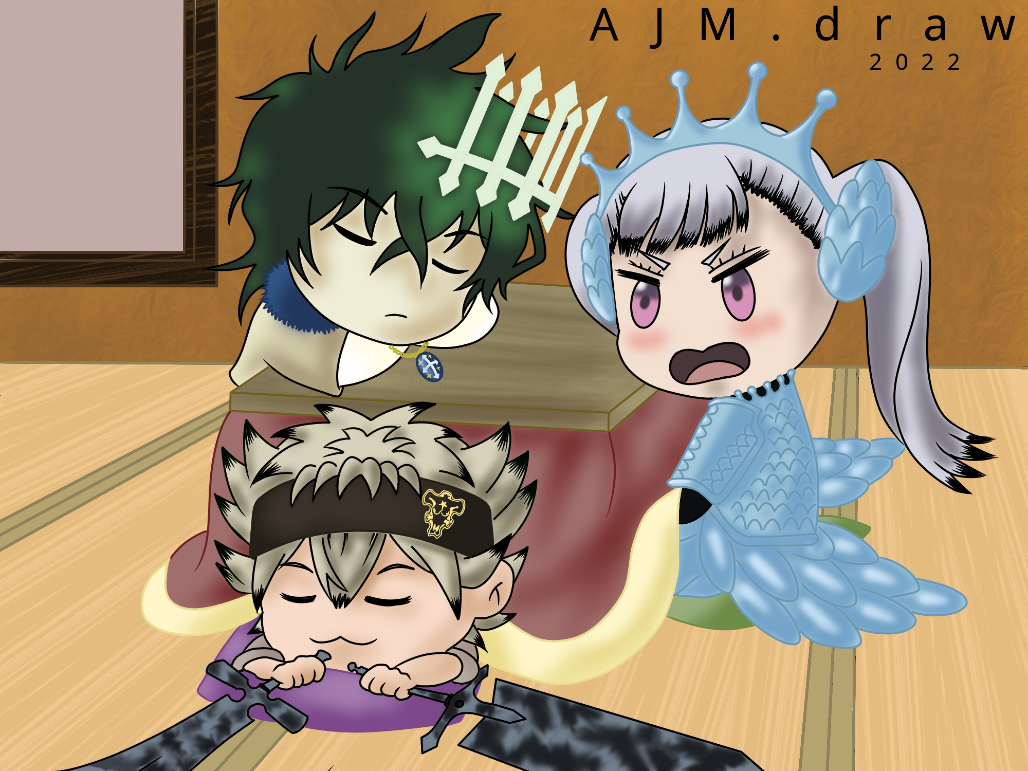 Black clover AJM.draw - Illustrations ART street