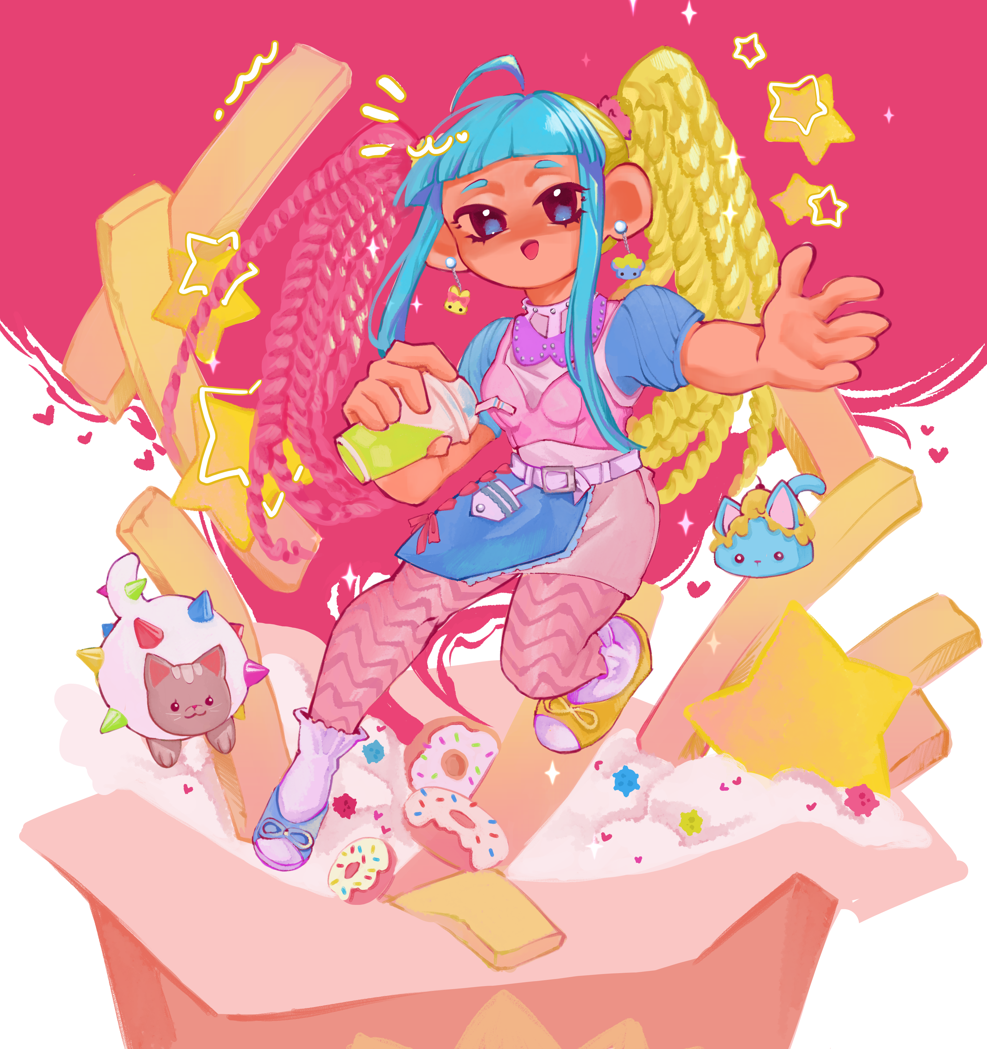 CANDYLICIOUS Milkymoca - Illustrations ART street