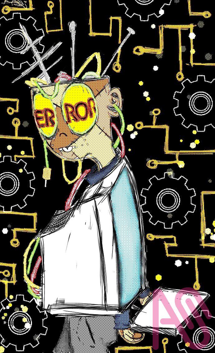 Computerized 💬 ARTFRKZ - Illustrations ART street