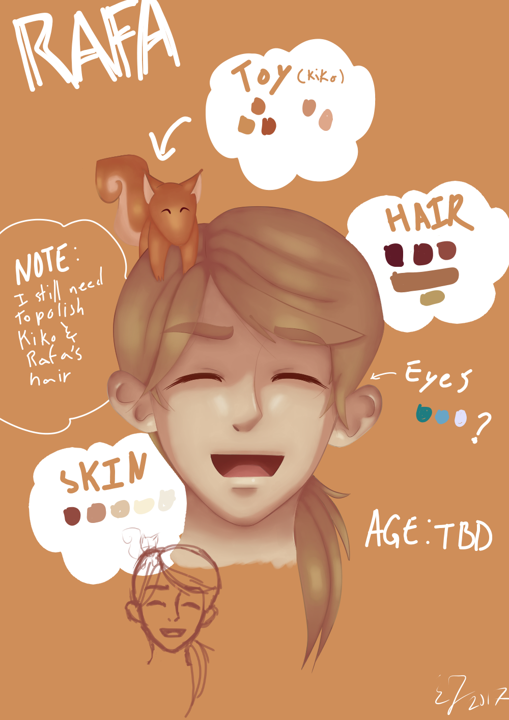 Rafa (oc) lapetiteplume - Illustrations ART street