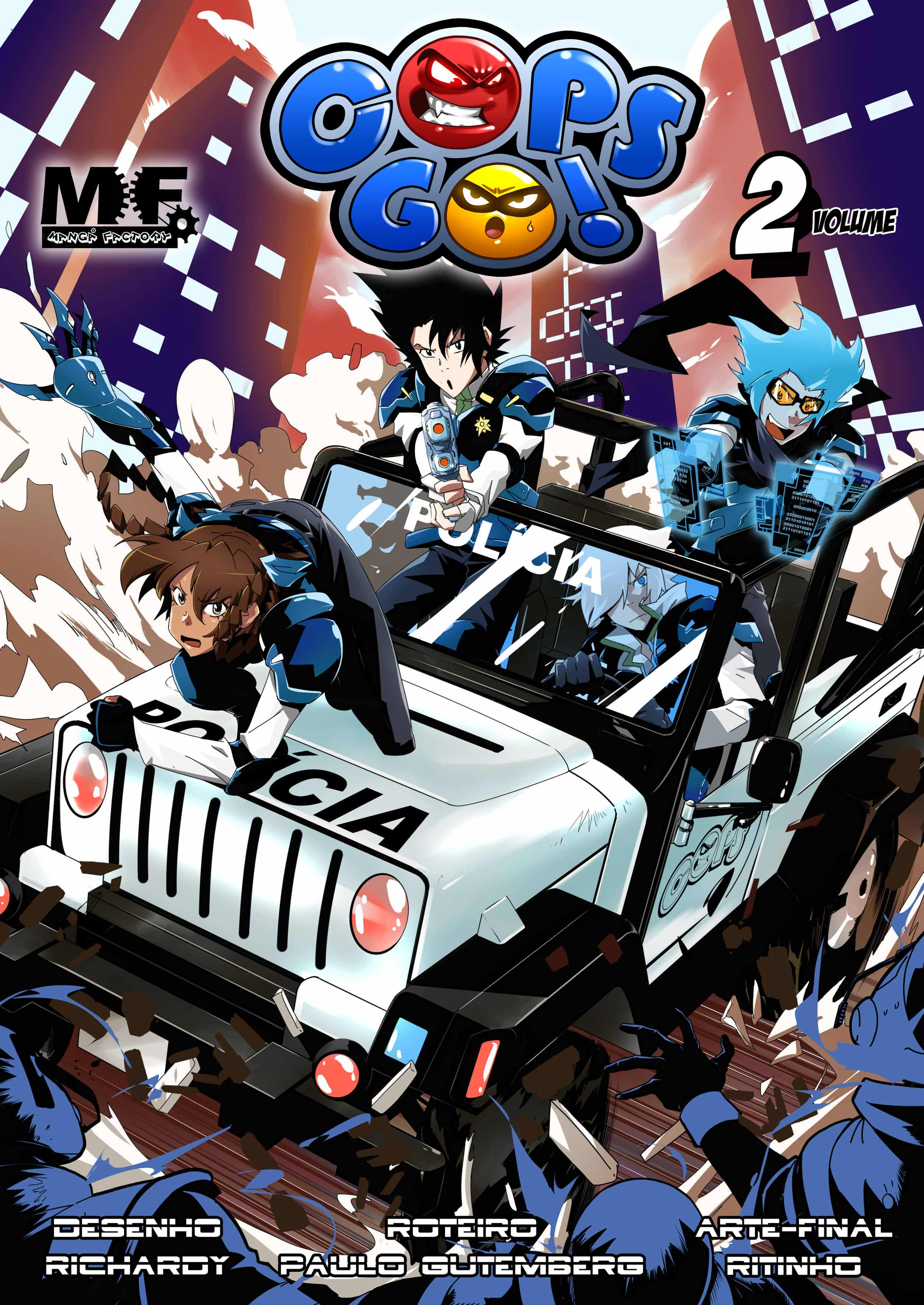 Cops Go Paulo Gutemberg - Illustrations ART street