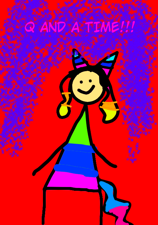 Q AND A TIME!!! rainbow - 插图 ART street