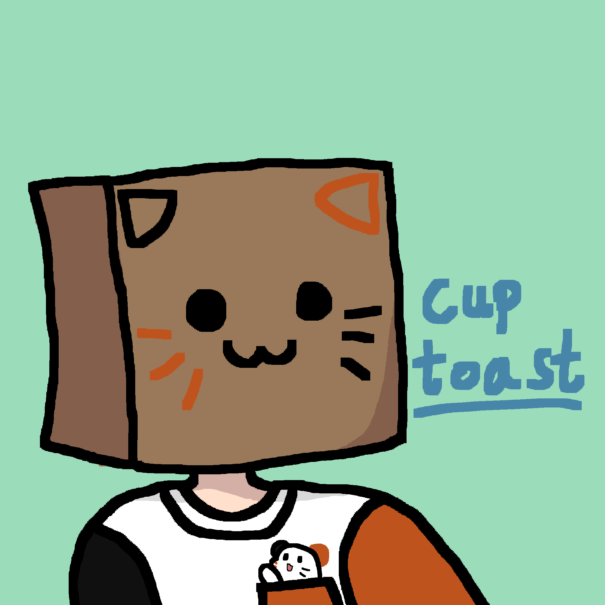 cup toast? (I aint a fan I just drew her) Sammysammers - 插图 ART street