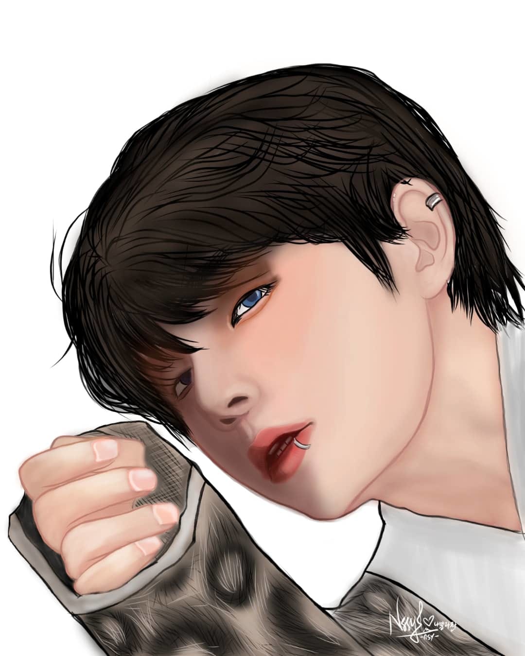 thv 나빌라찬♡ - Illustrations ART street