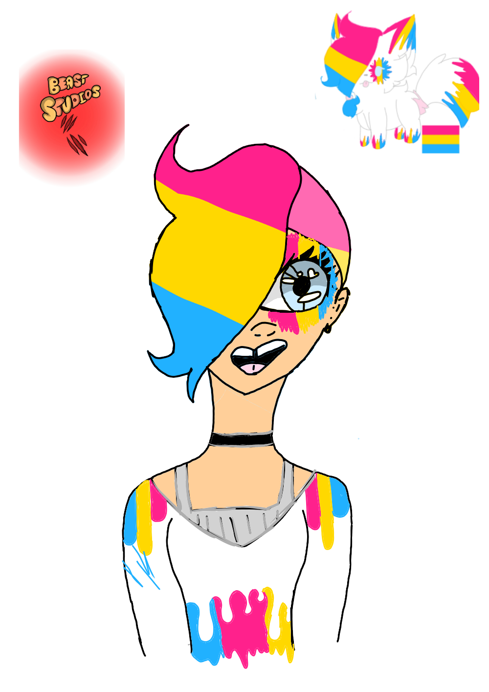 Pride oc from a friend Beastmasta64 - 插畫 ART street