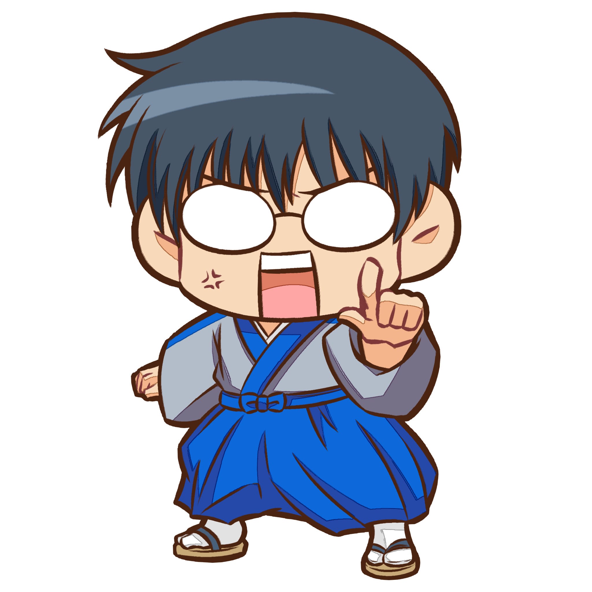 Shimura Shinpachi OroNoDa - Illustrations ART street