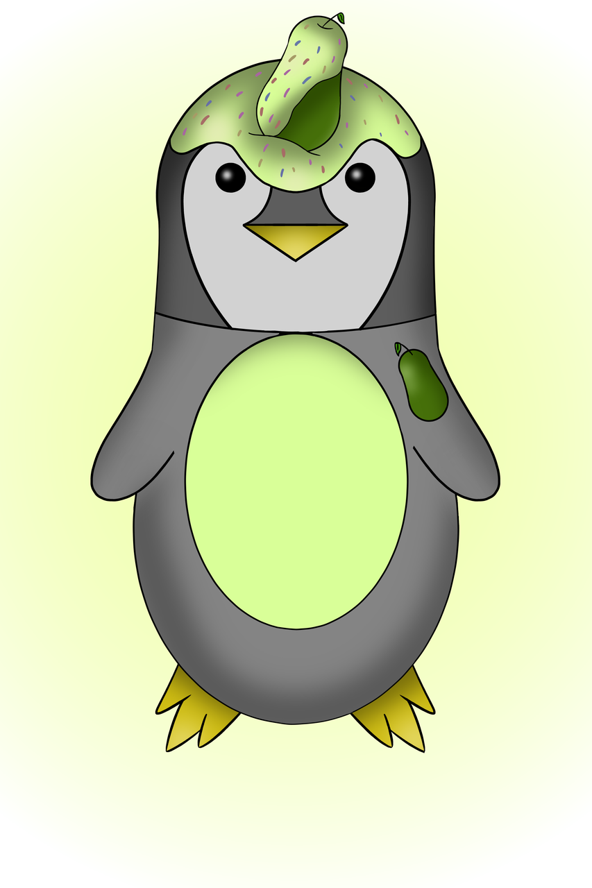 Pear Penguin MrMushr00m - Illustrations ART street